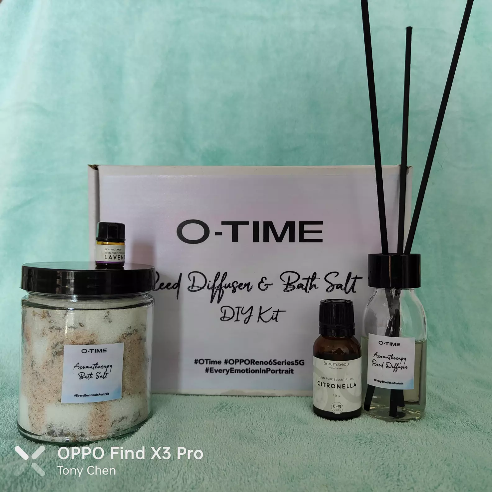 O-Time with Areum.beau for Reed Diffuser & Bath Salt DIY Workshop