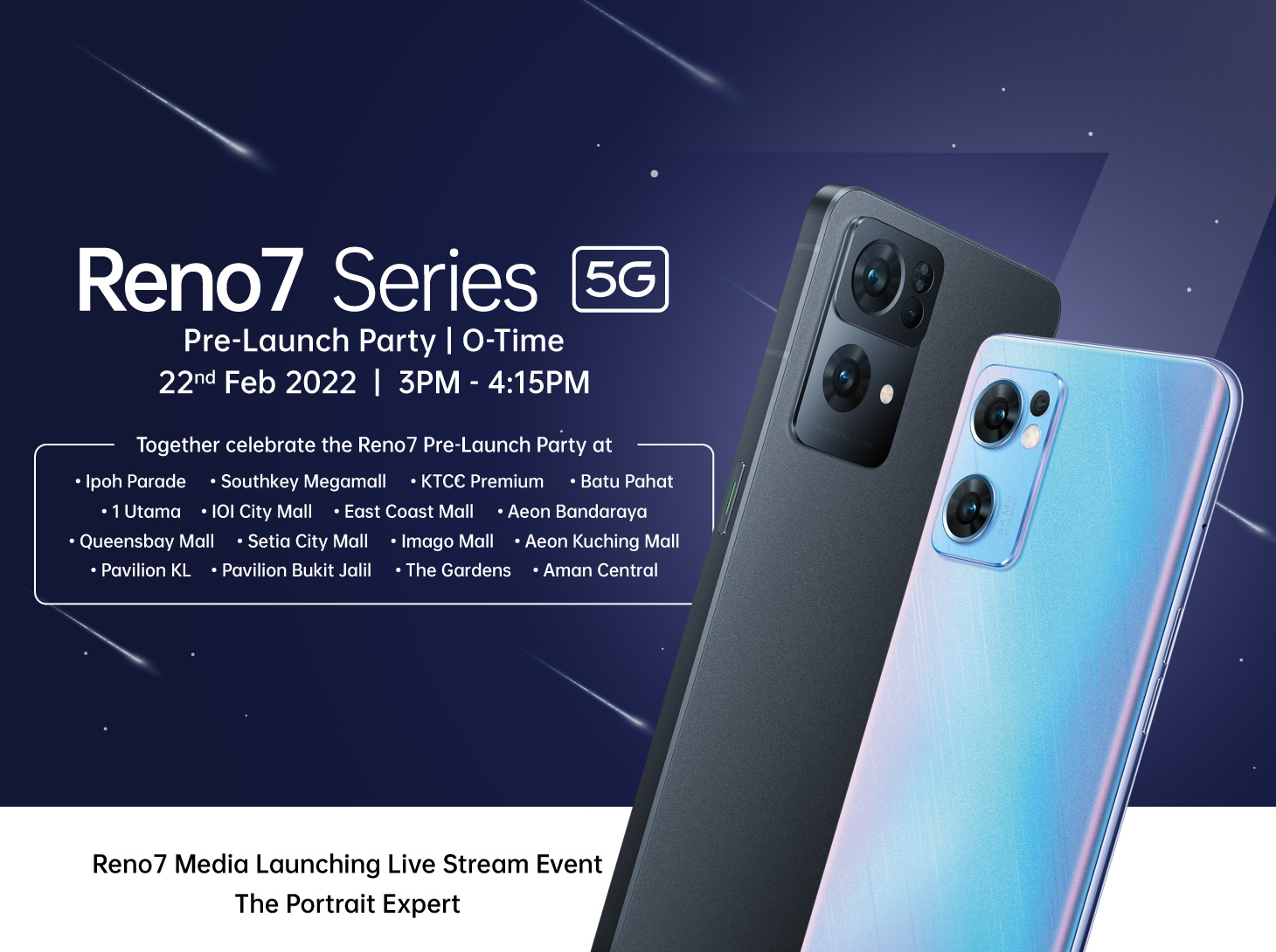 [Invitation] The OPPO Reno 7 5G Pre-Launch Party Event