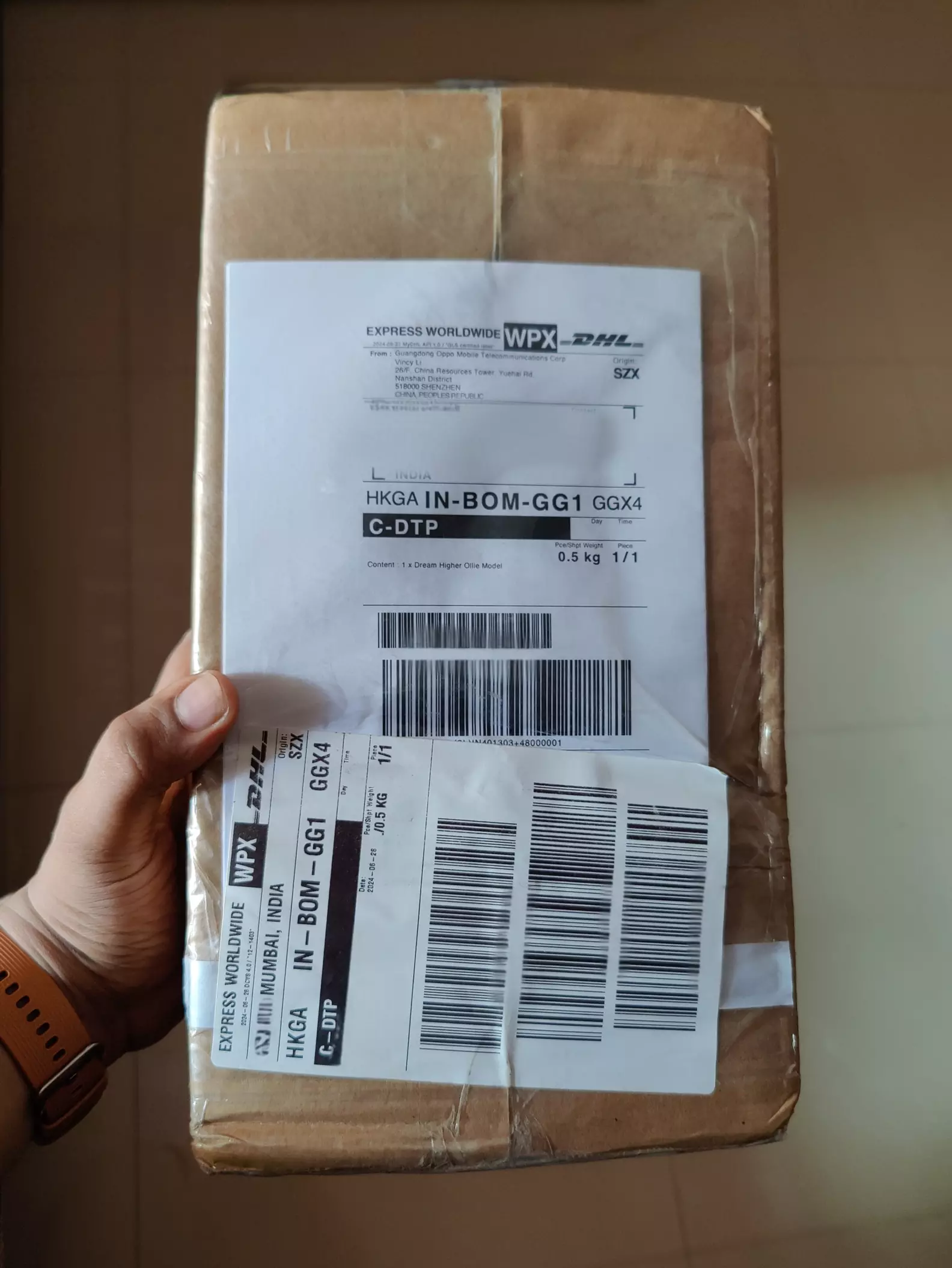 My First Package From OPPO – Dream Higher Ollie