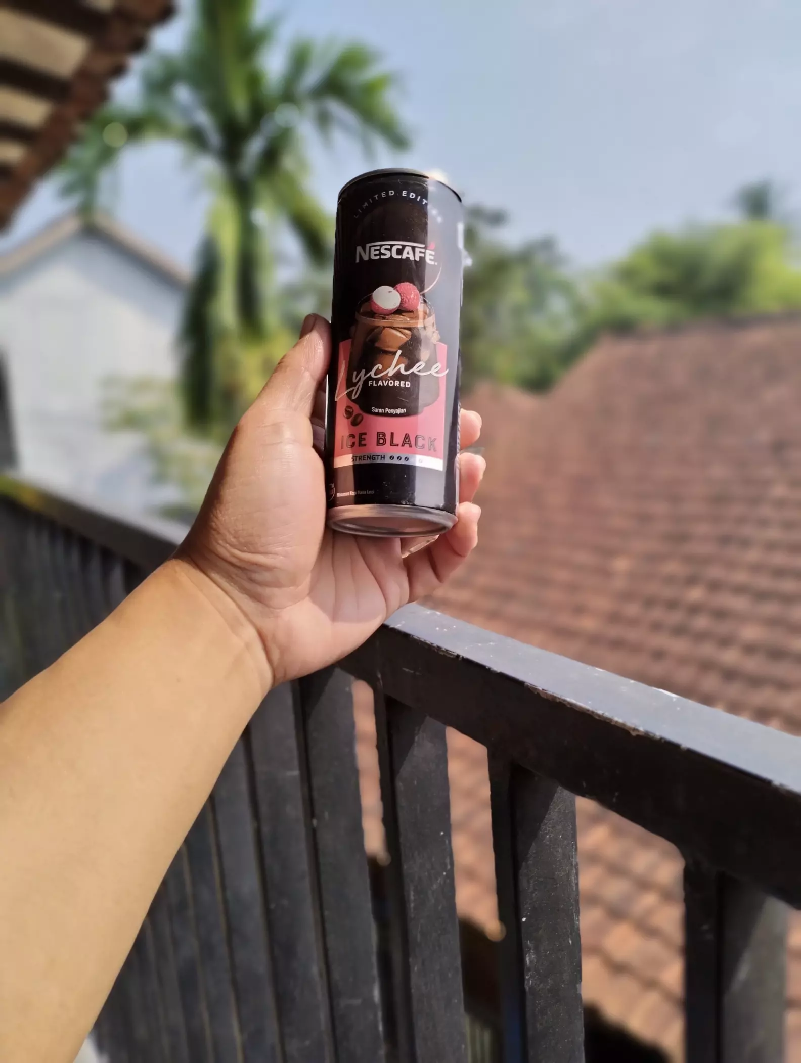 Time to enjoy lychee flavored Nescafe...The combination of b