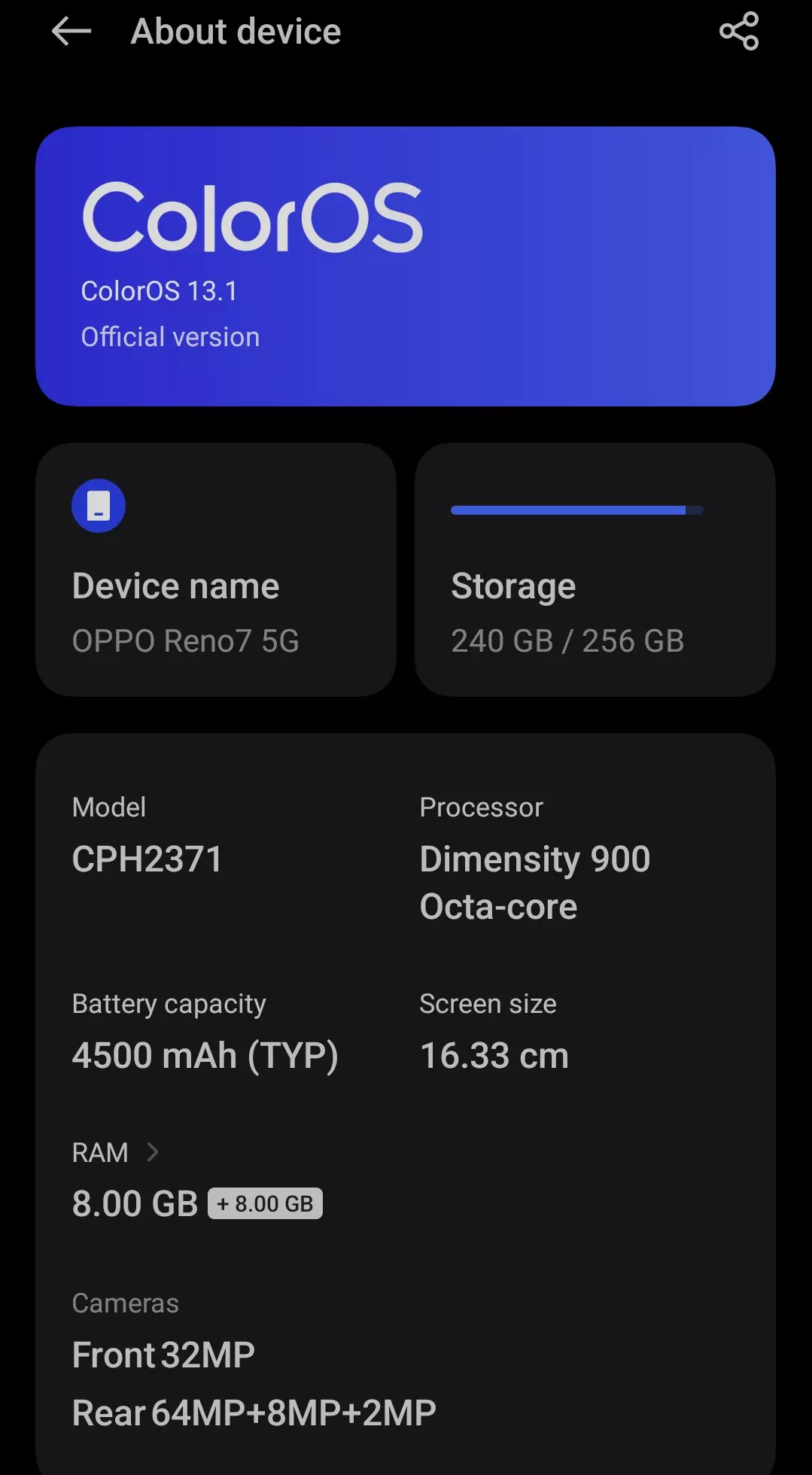 Color OS 14