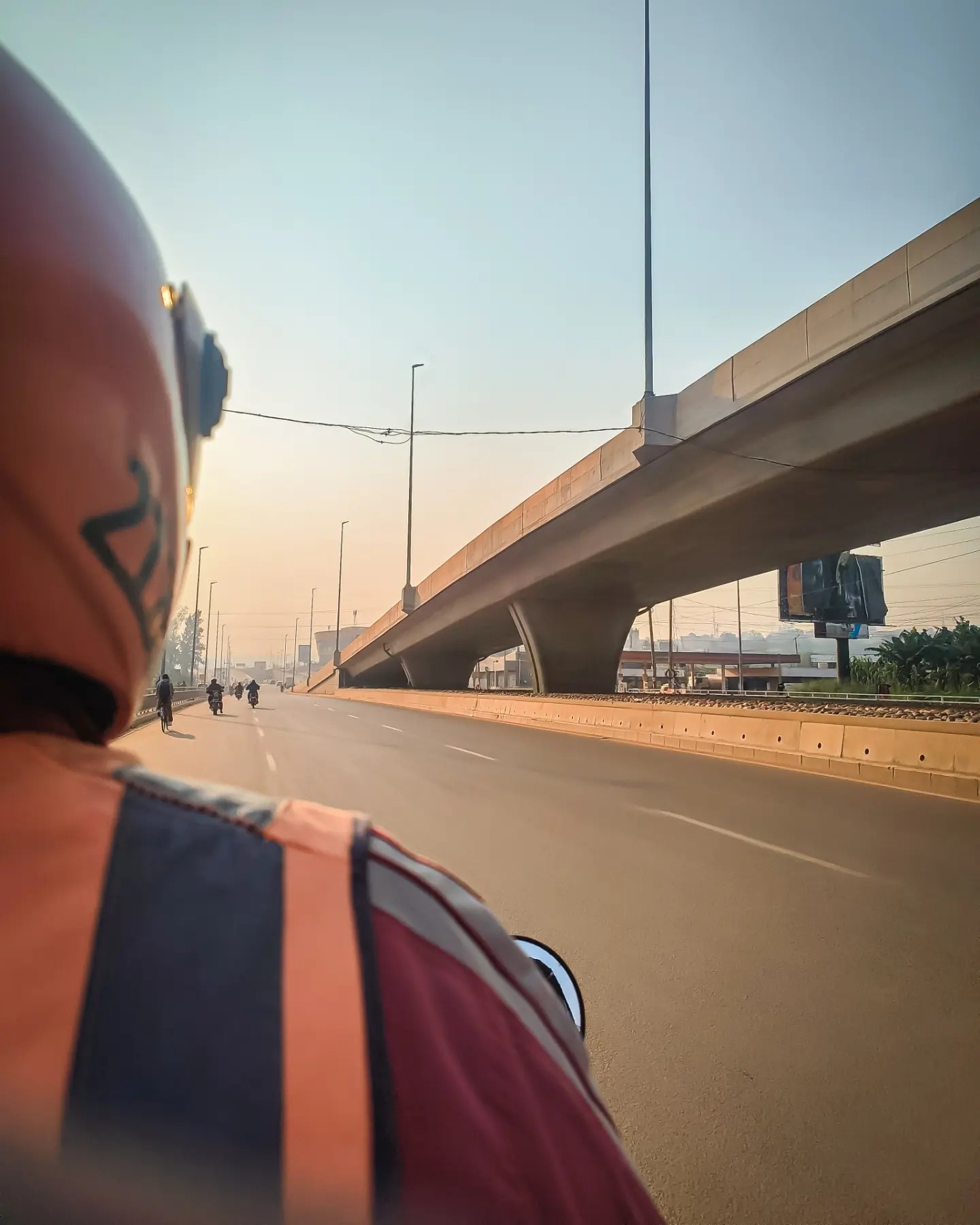 Empty streets on Sunday morning