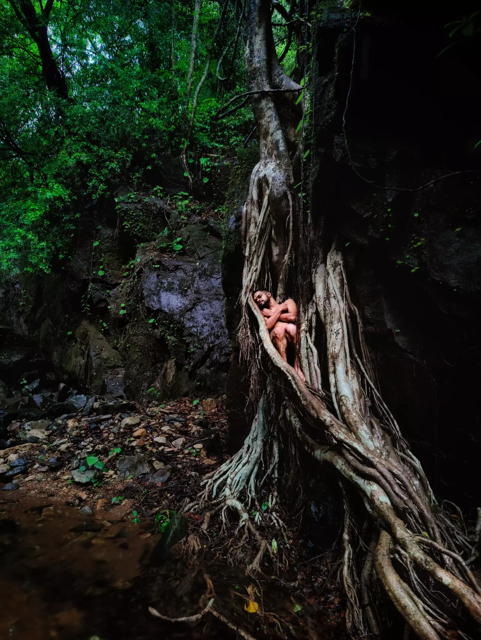 IN THE WOMB OF MOTHER NATURE #ShotOnOnePlus The idea is to p