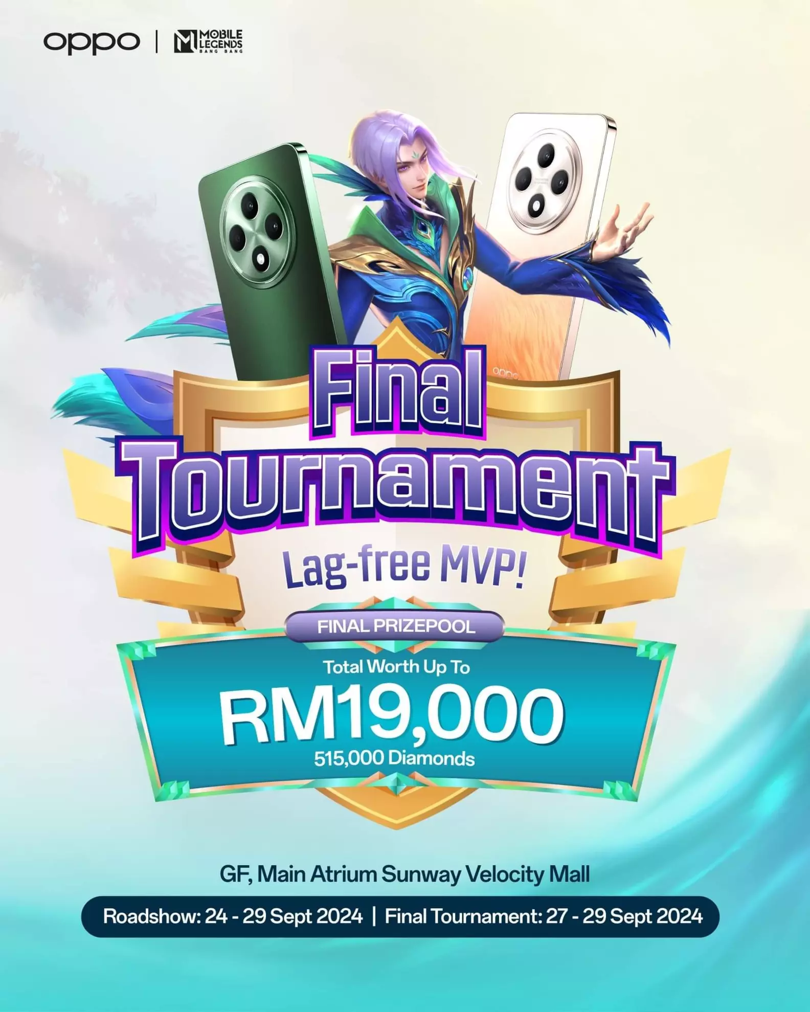OPPO X MLBB Final Tournament Lag Free MVP