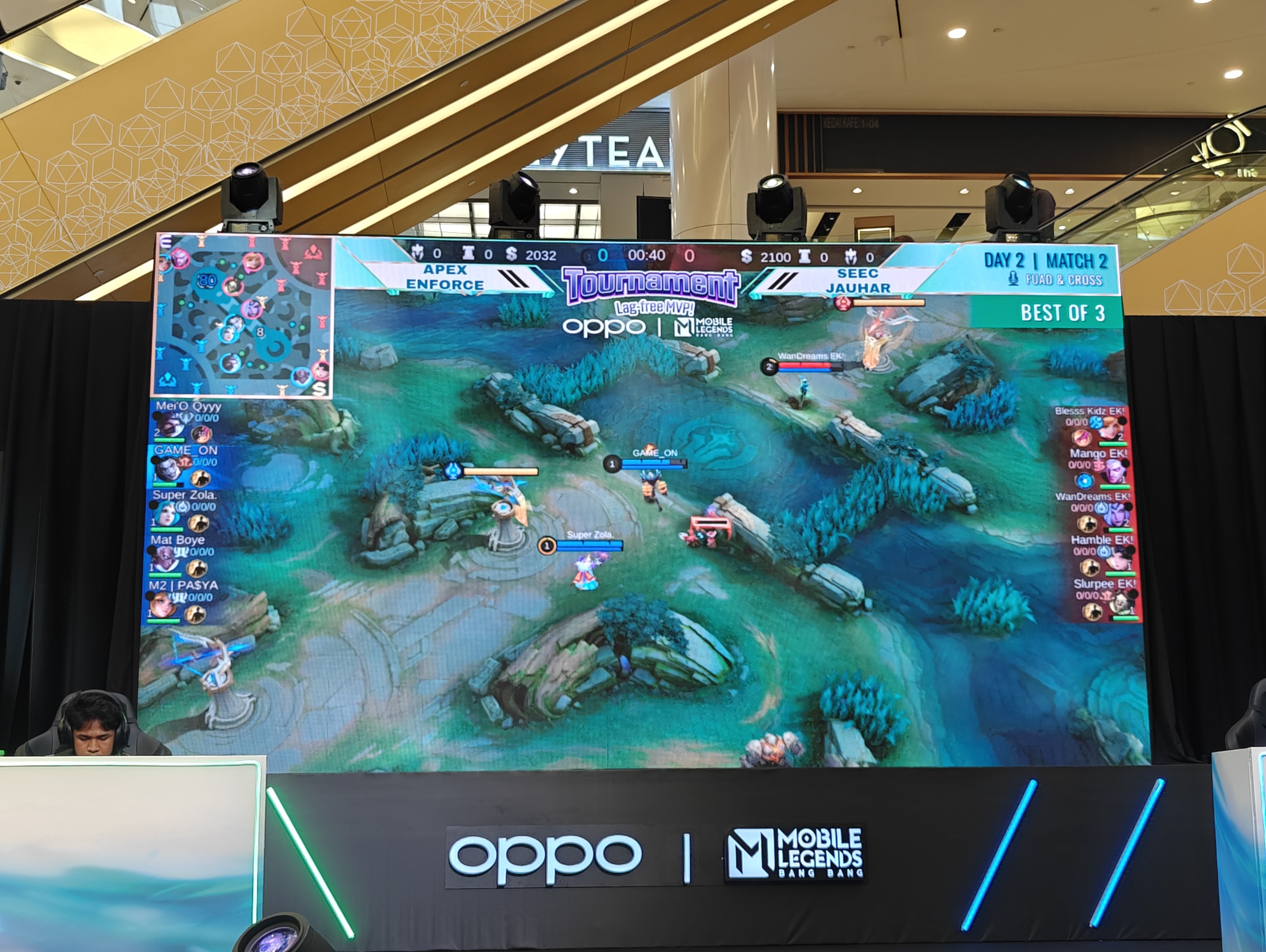 OPPO X MLBB Final Tournament Lag Free MVP