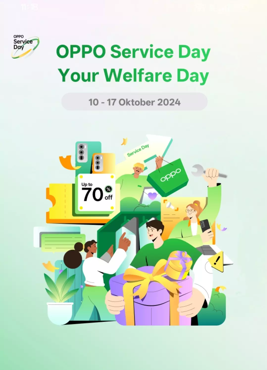 OPPO Service Day 10-17 Oct 2024