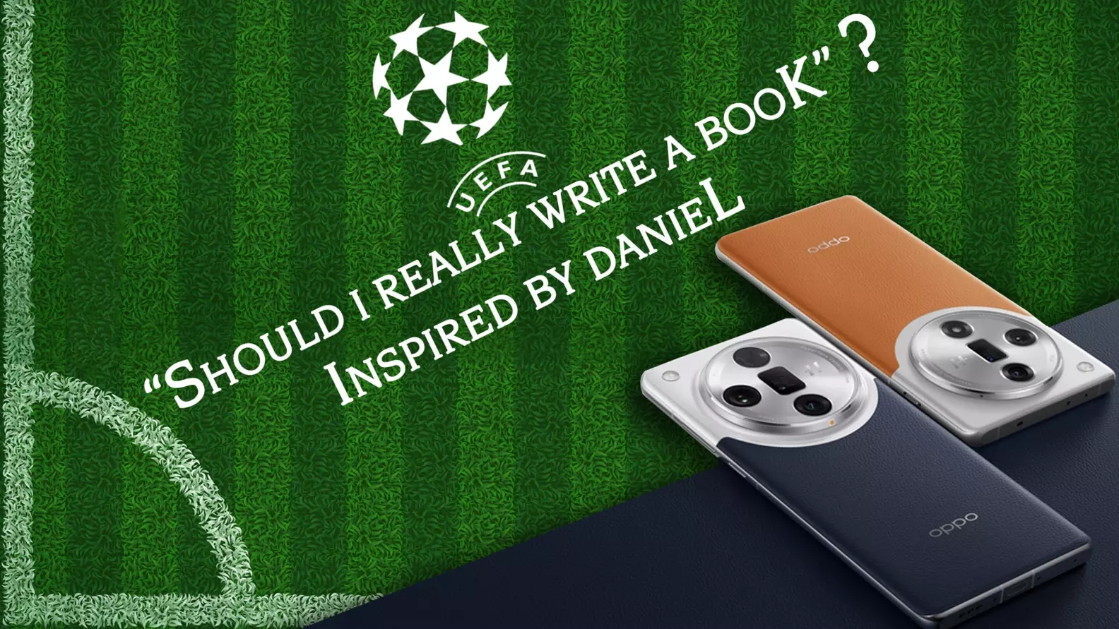 Should I really write a book? Inspired by Daniel