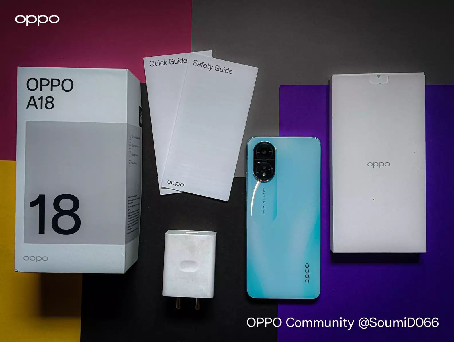 Unboxing OPPO A18