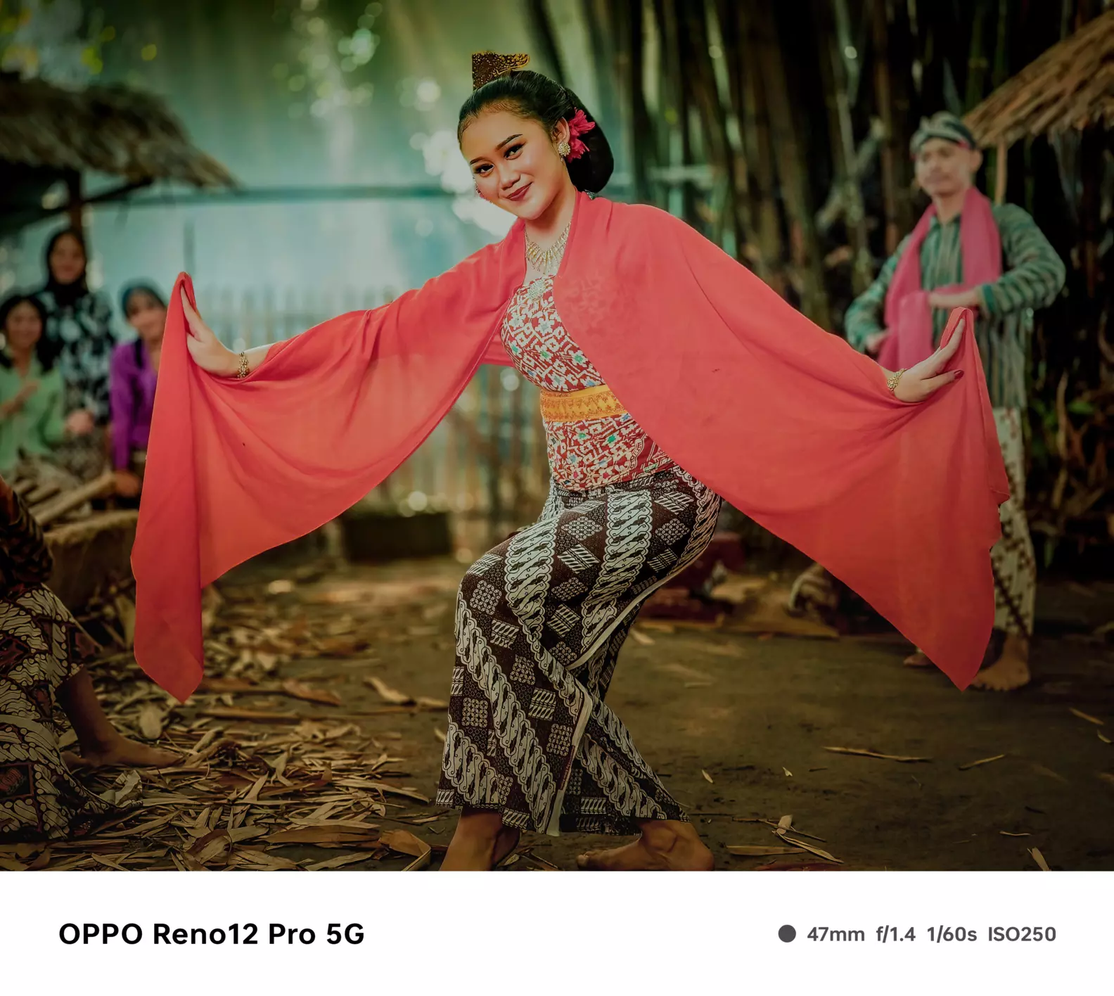 In the stillness of the Javanese morning, the Tayub dance en