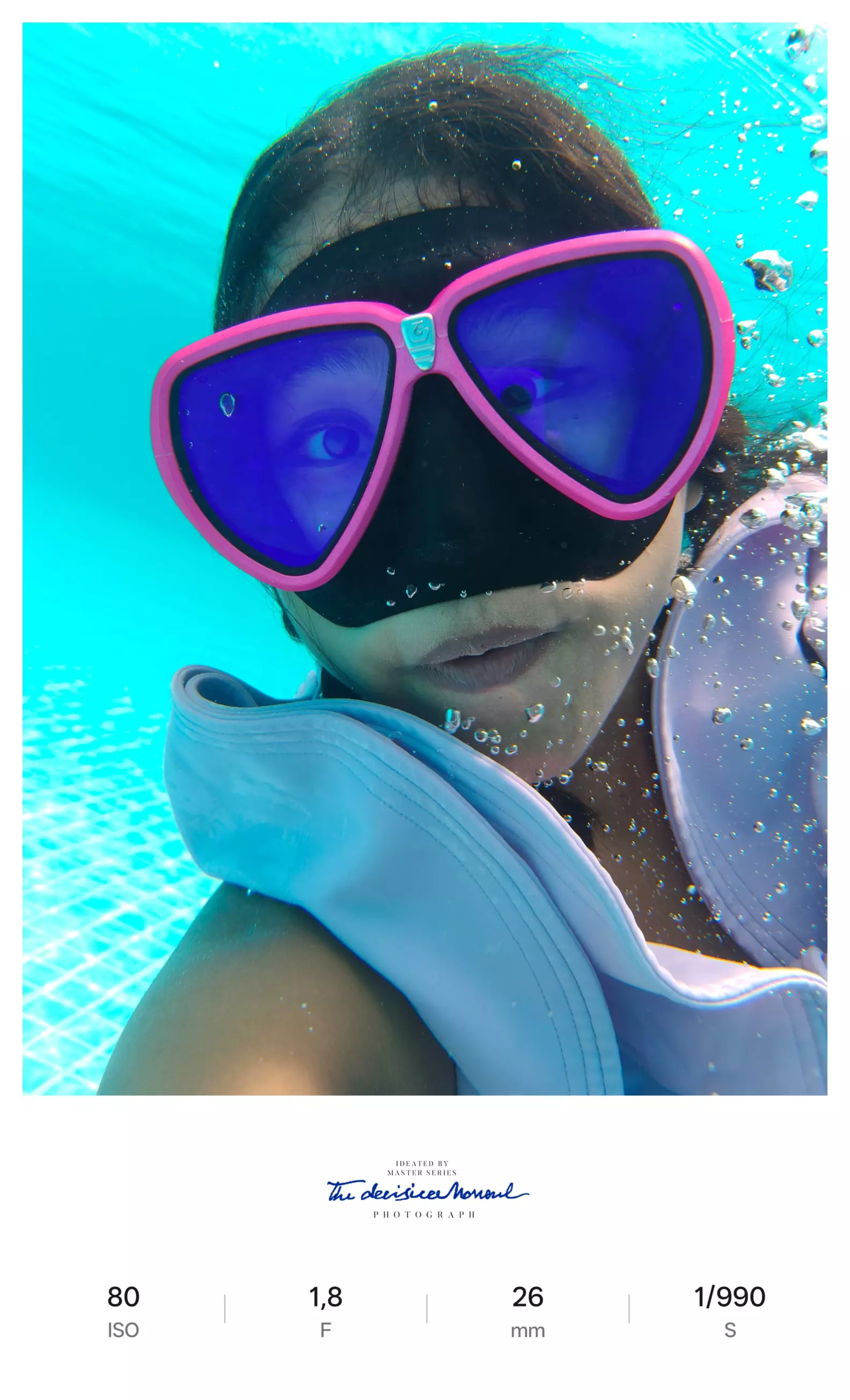 It was my first time testing underwater photography by the O