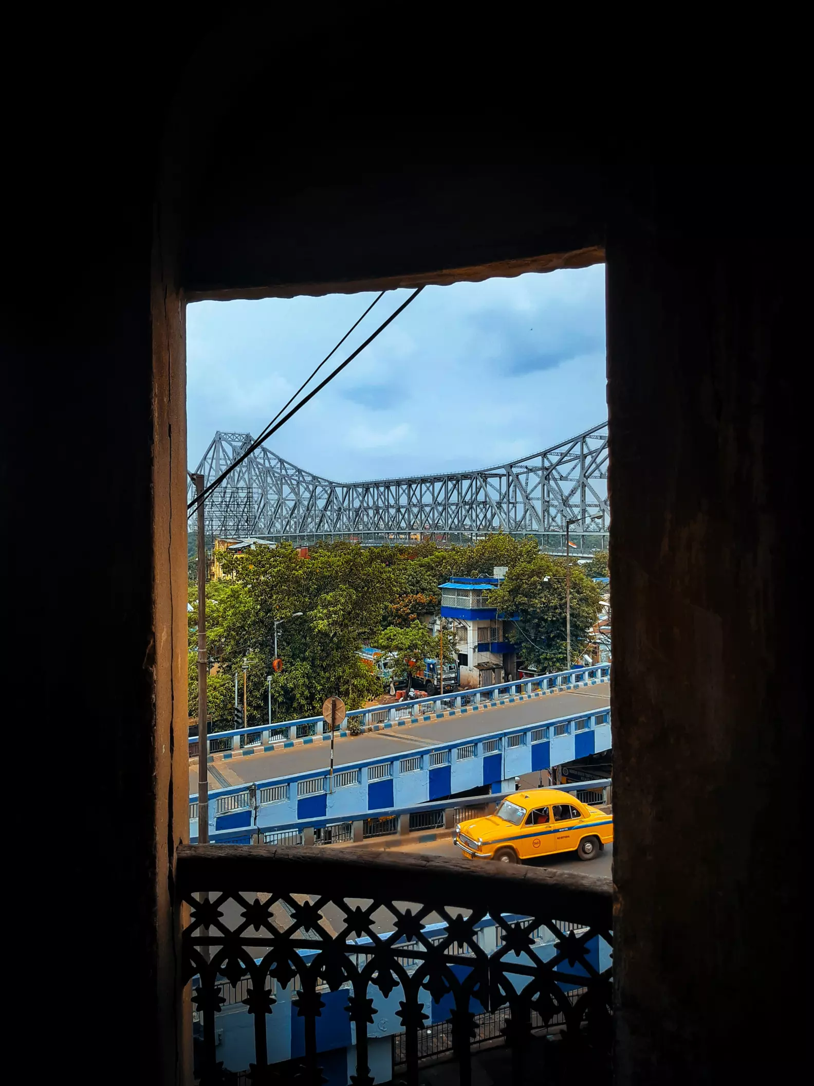 Kolkata Through A Window. @#ShotonOPPO