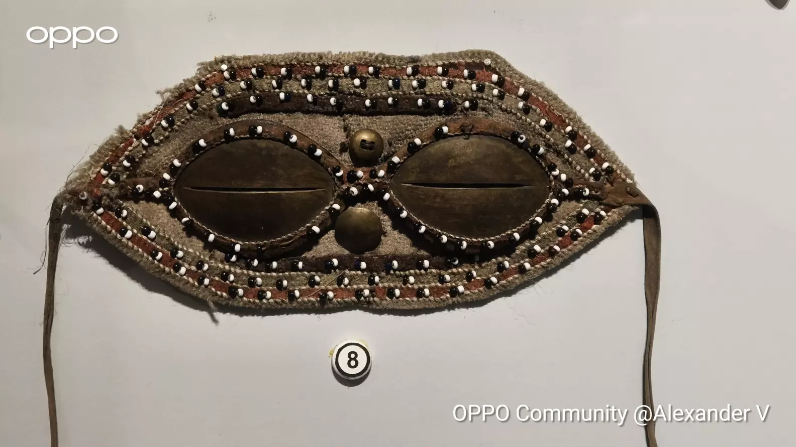 Ancient Nganasan sunglasses. The Nganasans are an indigenous