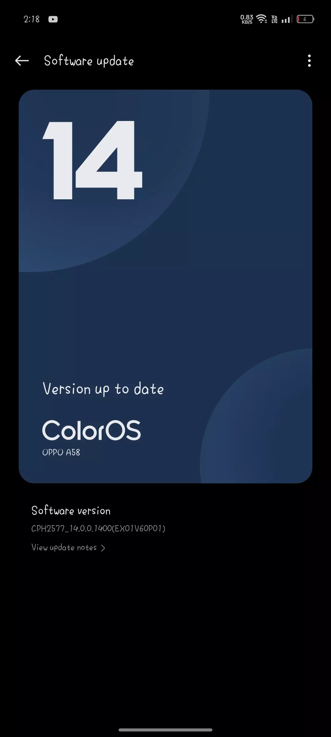 Oppo a58 4G