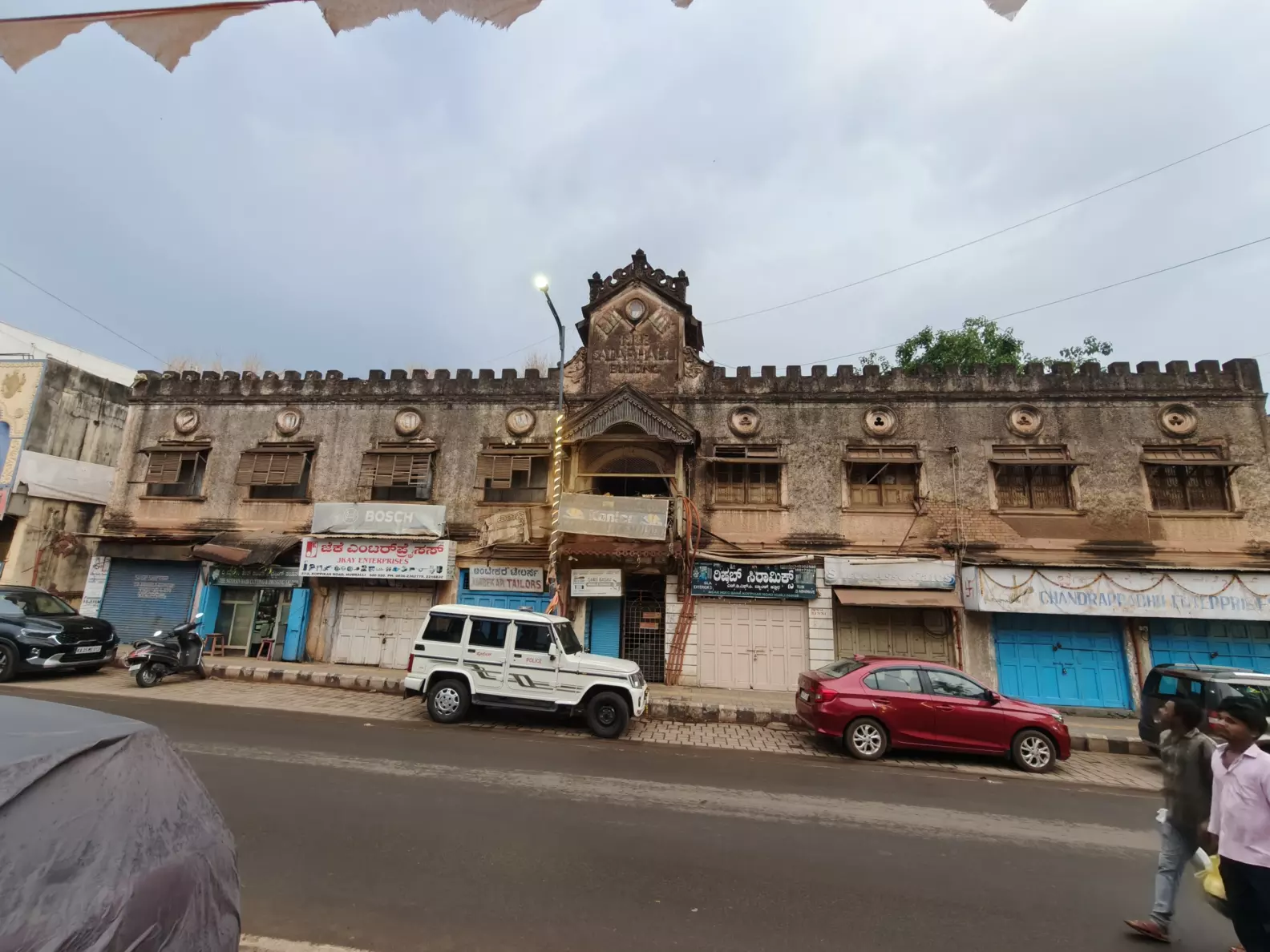 A heritage building of the British Rule in India
