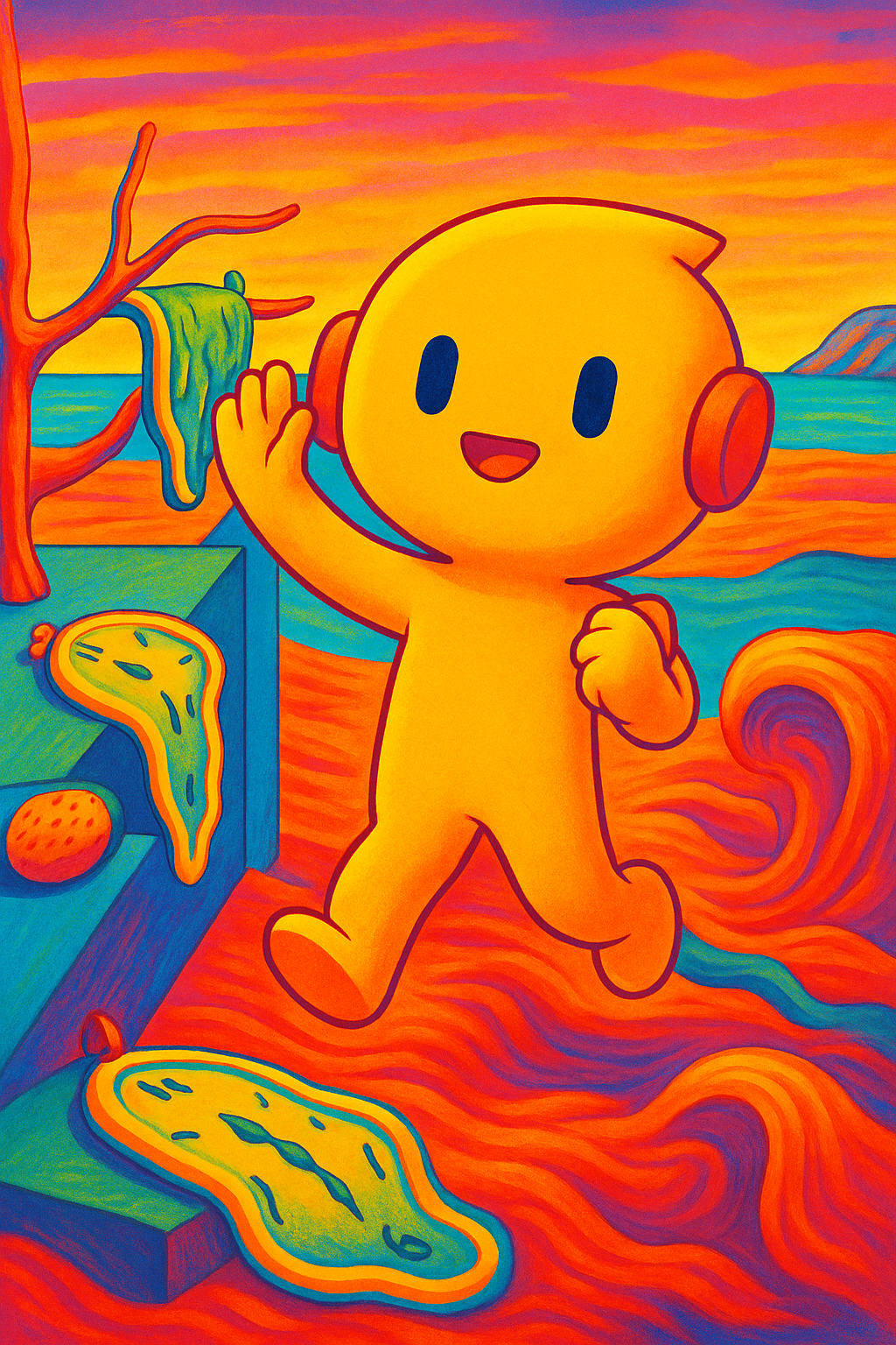 The Ollie Art Challenge: Color Your Path to Awesome Badges!