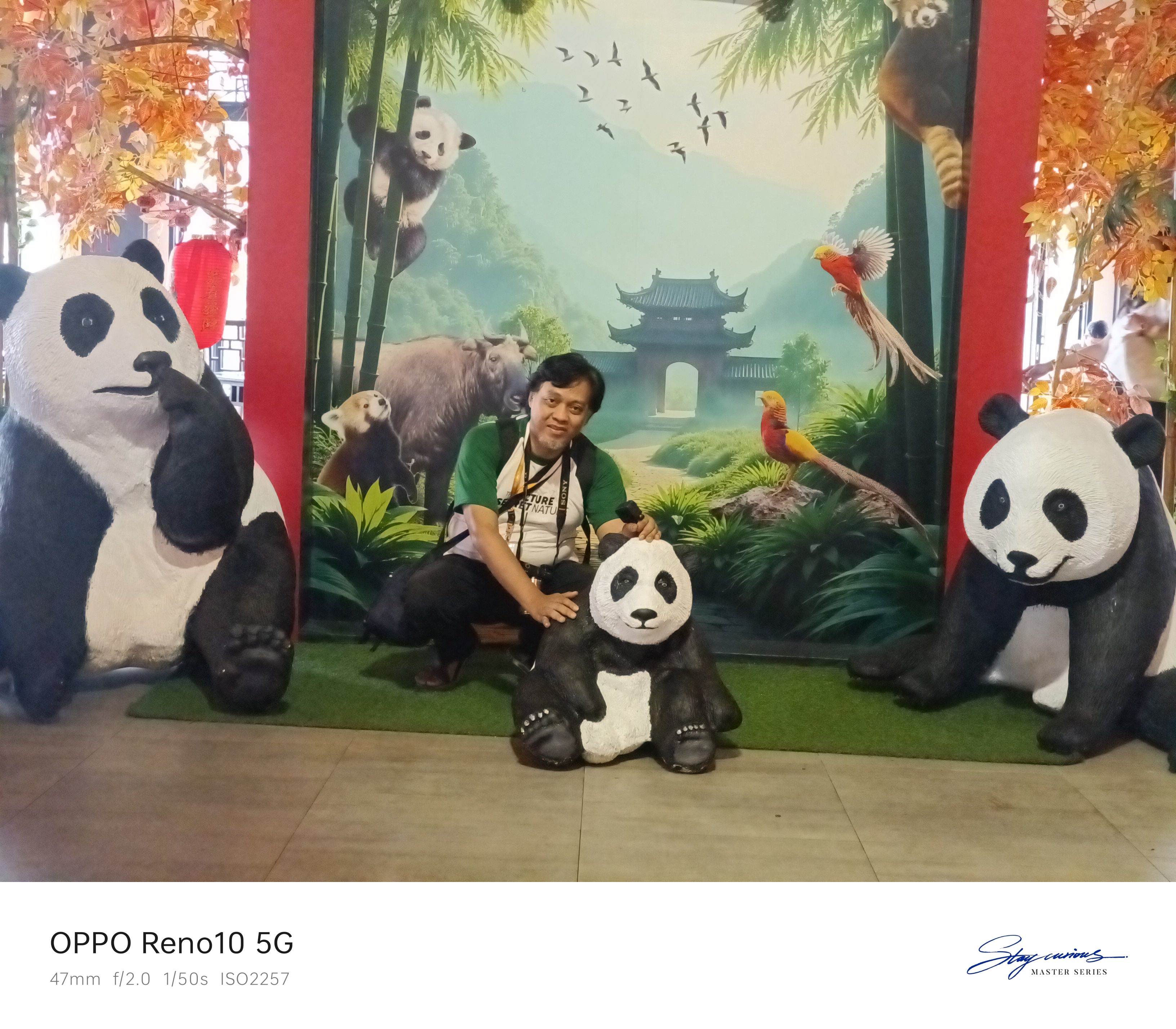 "Explored the legendary Panda Castle at Taman Safari! 🐼🔥 F