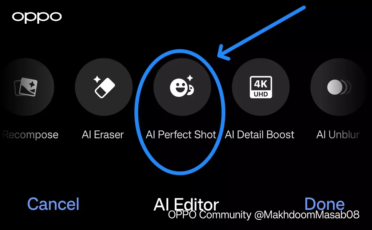 AI Perfect Shot! A new addition to AI Editor