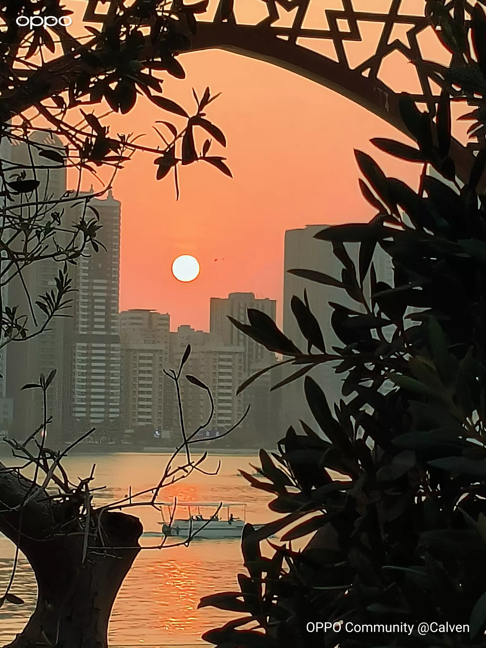 The beauty of the Khalid lagoon in Al majaz comes alive with