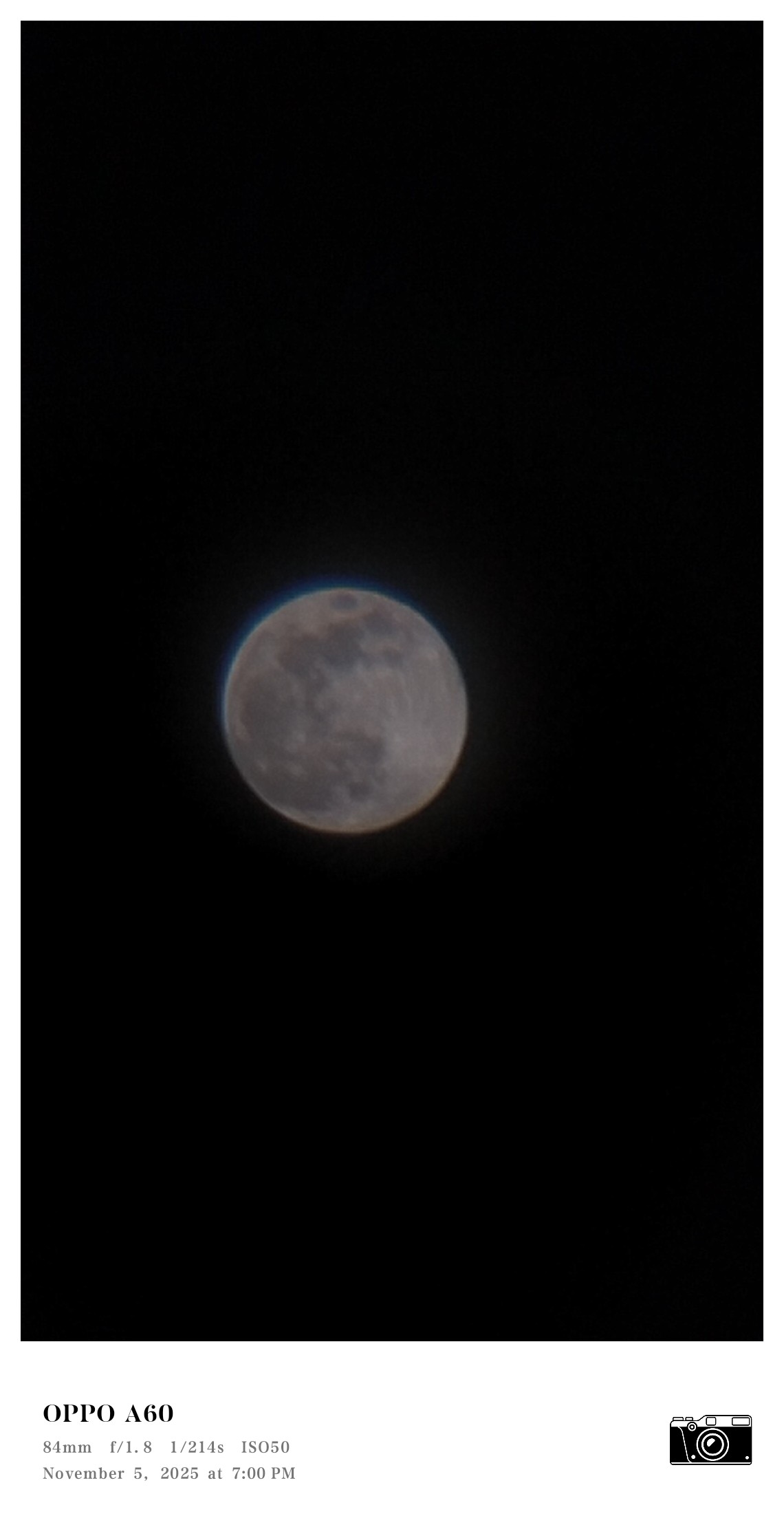 I would like to share my shot from my oppo a60 of my full mo