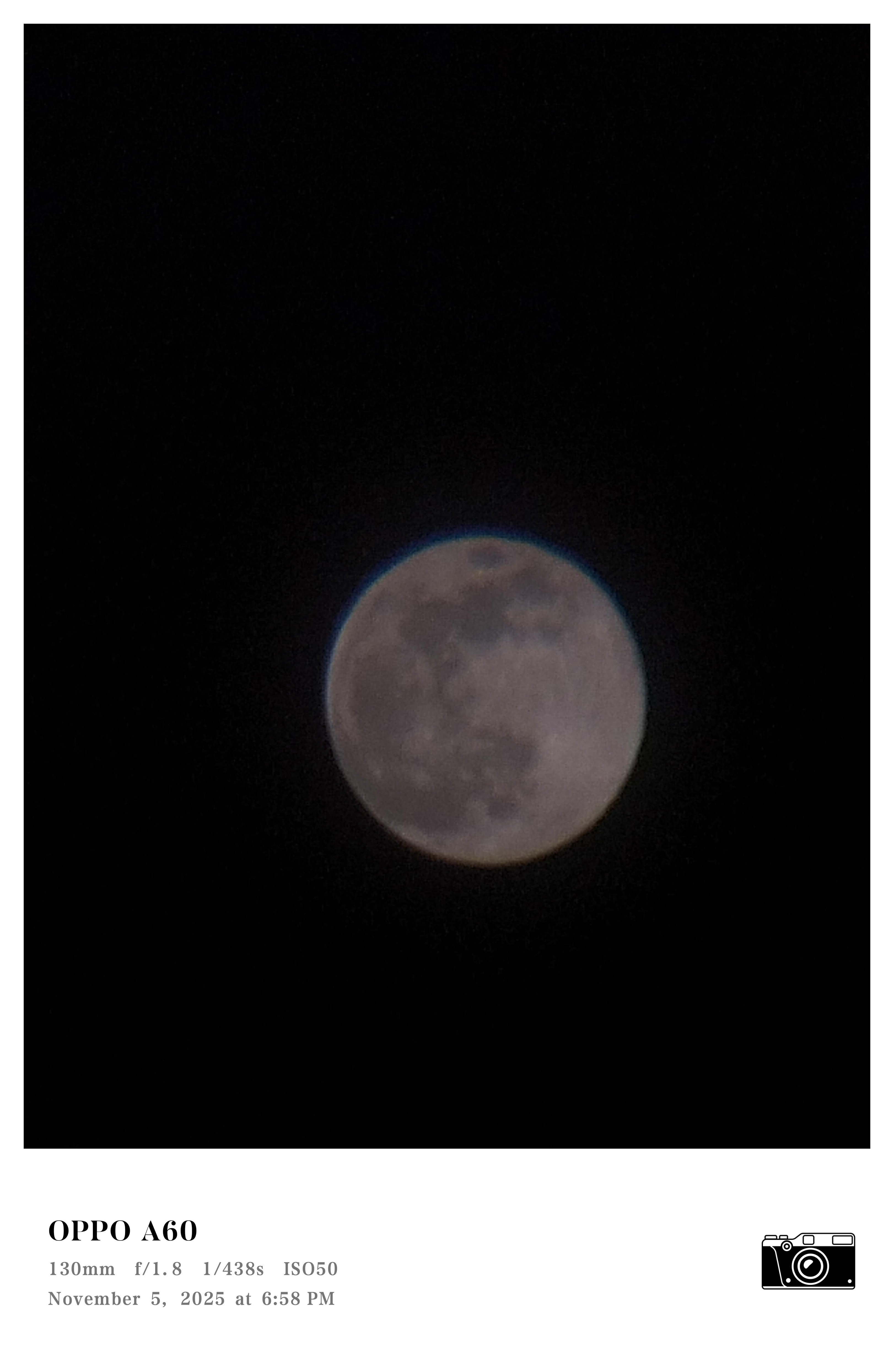 I would like to share my shot from my oppo a60 of my full mo
