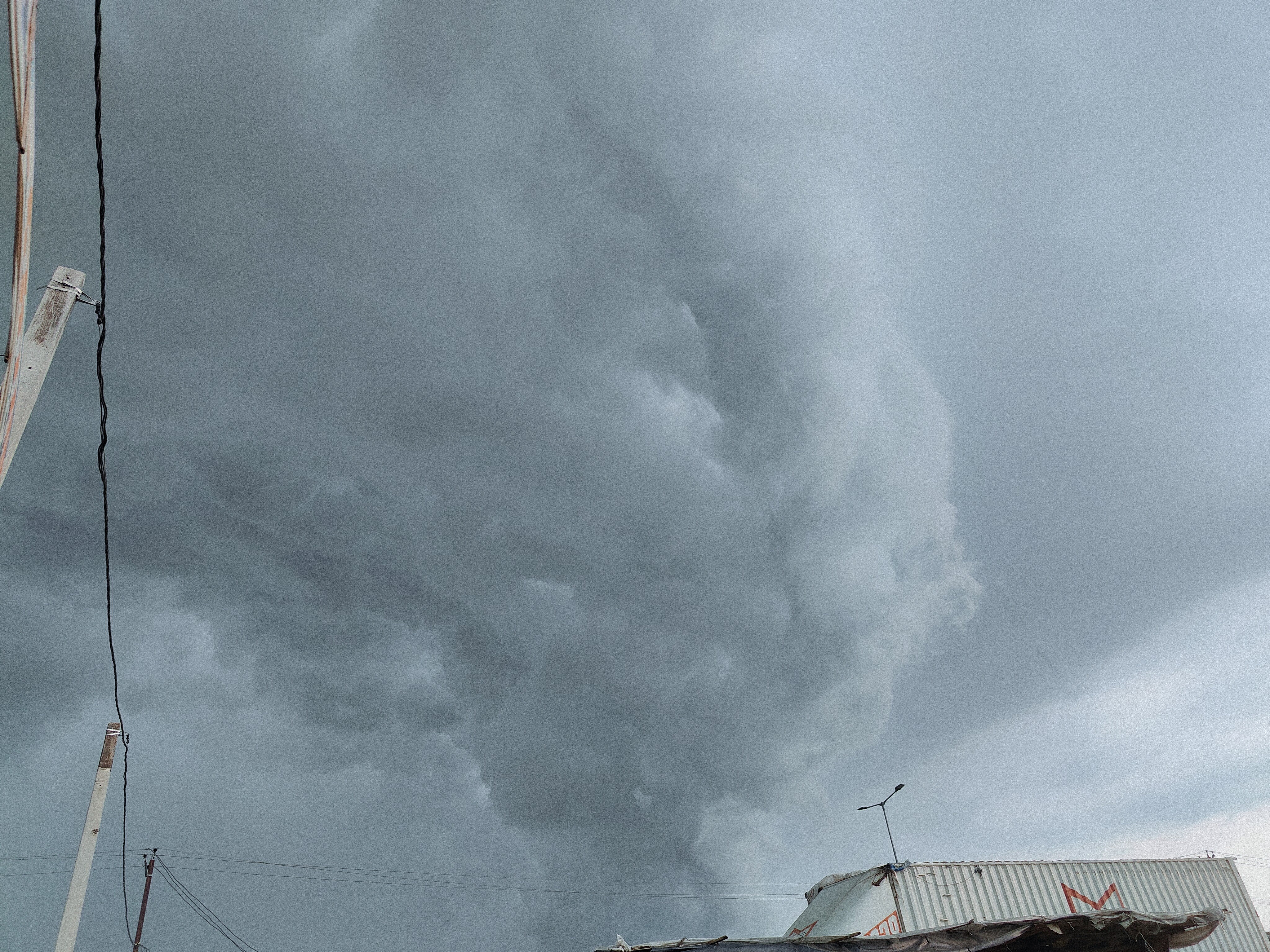 Incredible clouds!!!Today it was incredibly cloud in my area