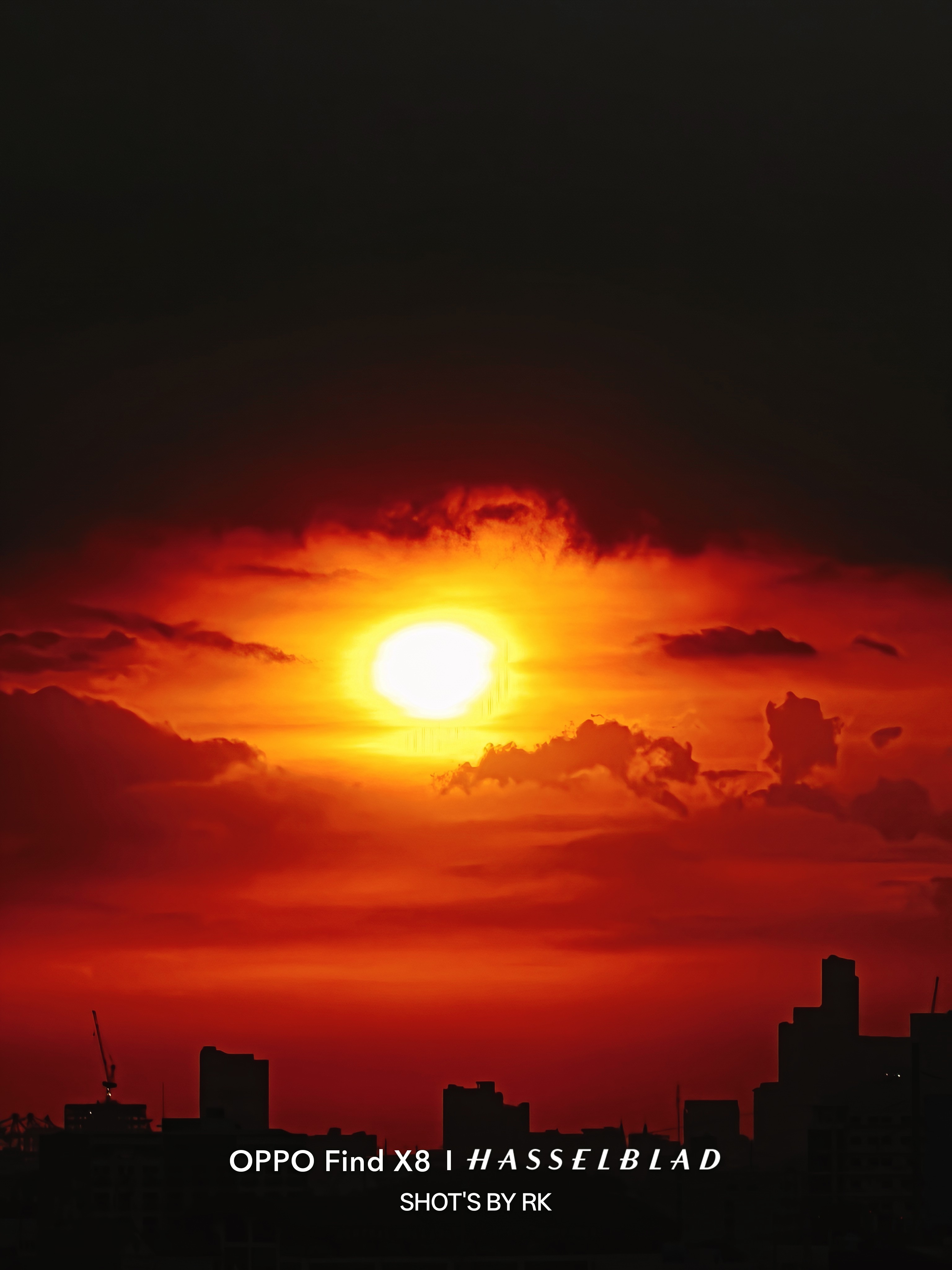 Good evening oppo community?Sunset before typhoon.Been chasi