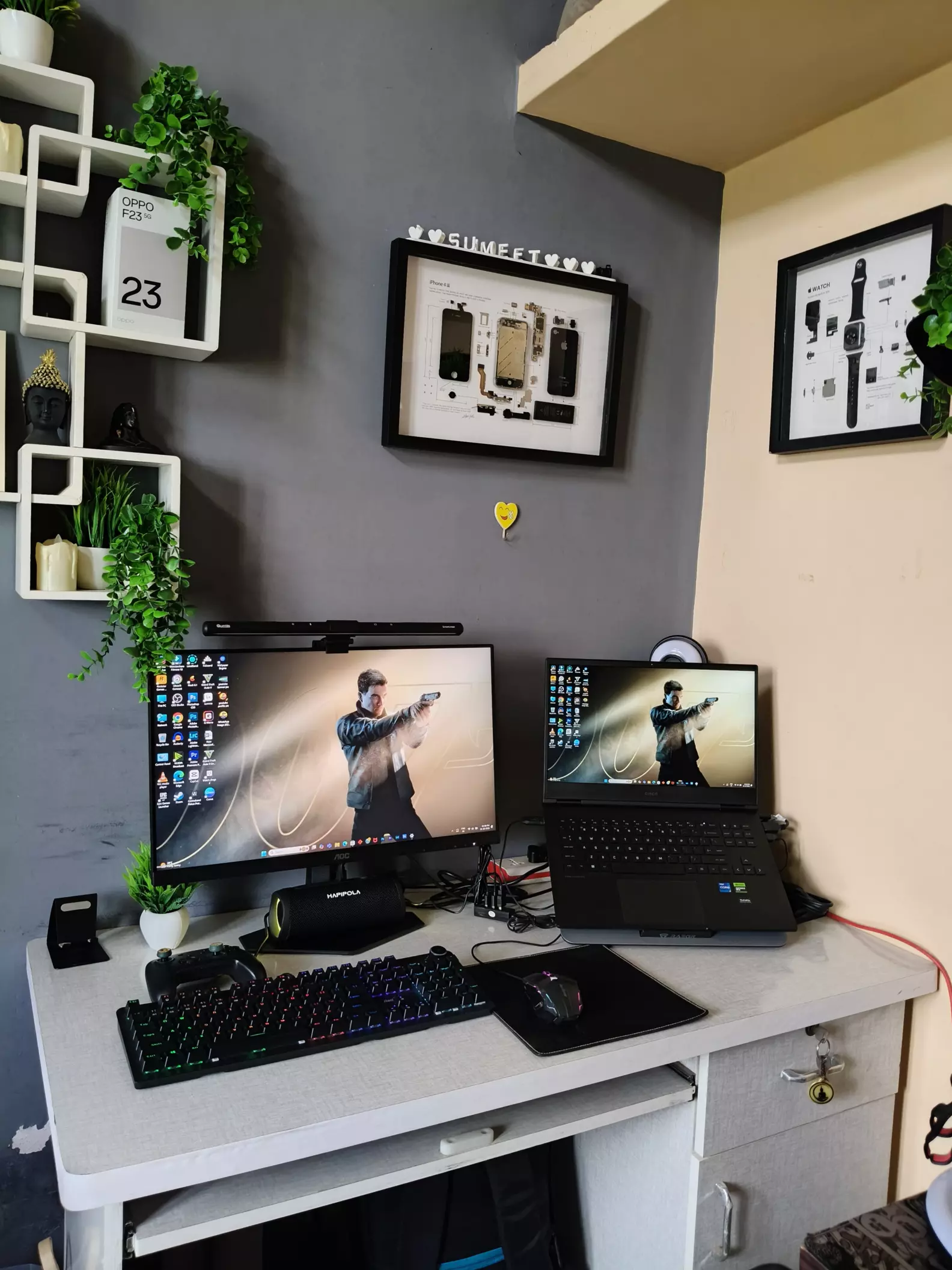 My New Room Studio Setup 🤩🔥 Shot on : OPPO Reno 12 pro