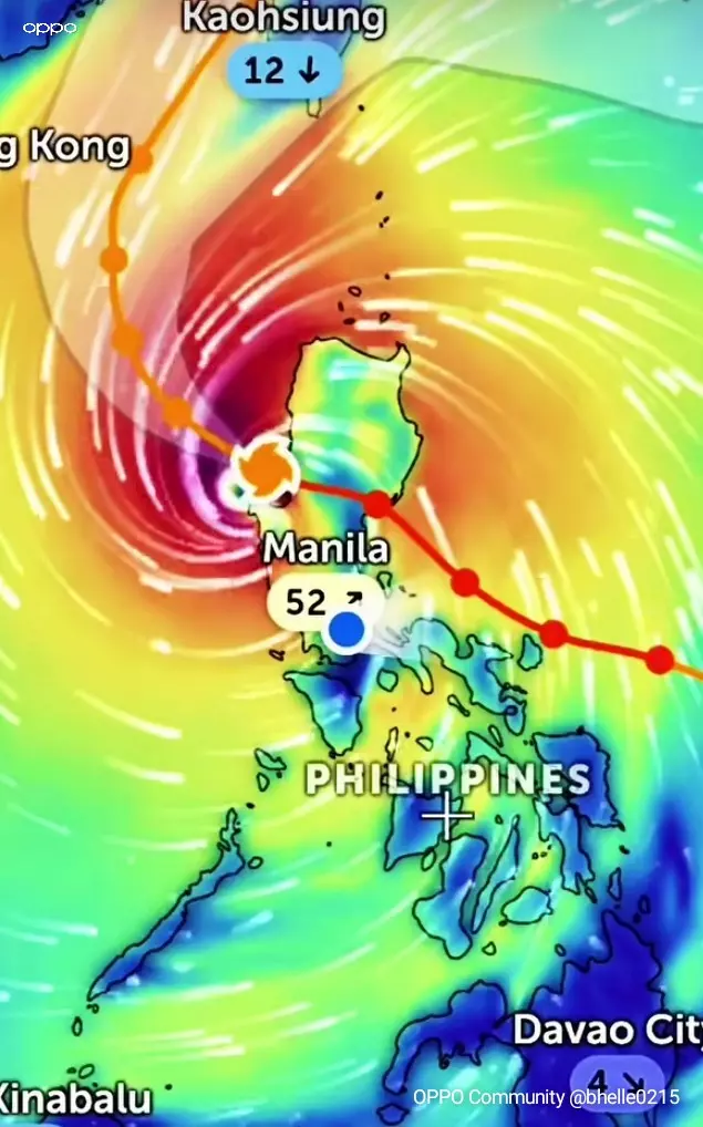 Thankful that we’re safe after the super typhoon "Uwan" swep