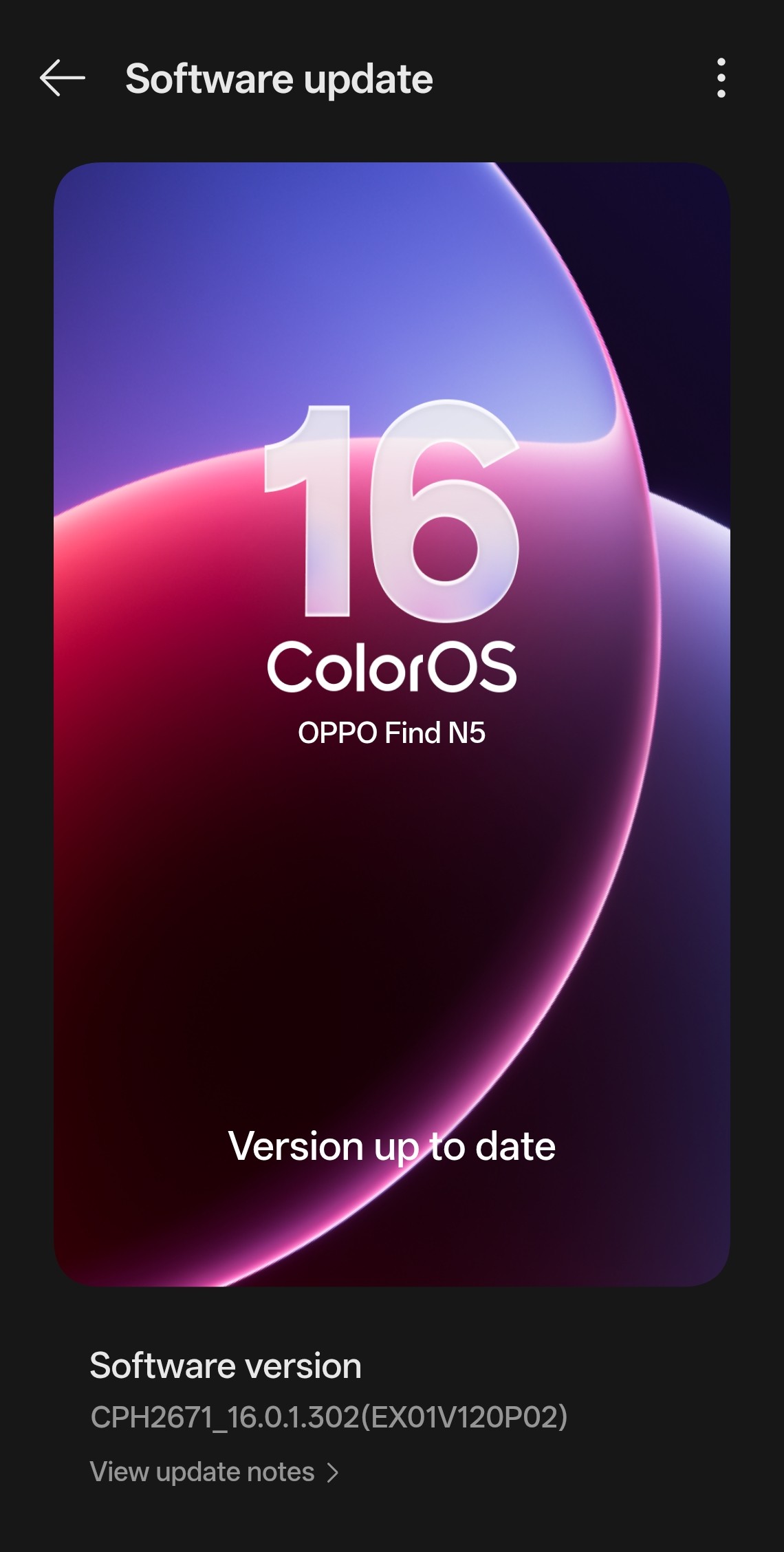 2nd OS16 Color Update for N5 Today ....surprised to receive