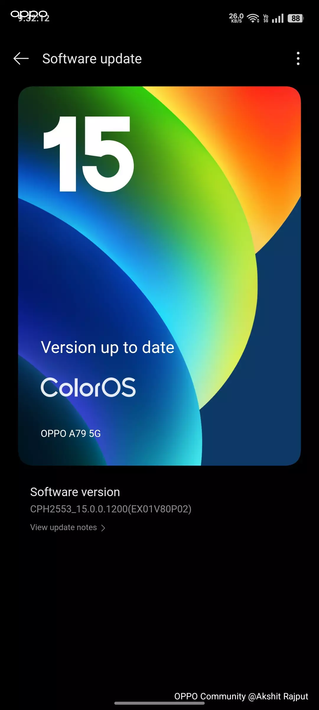 System Update Interface changed