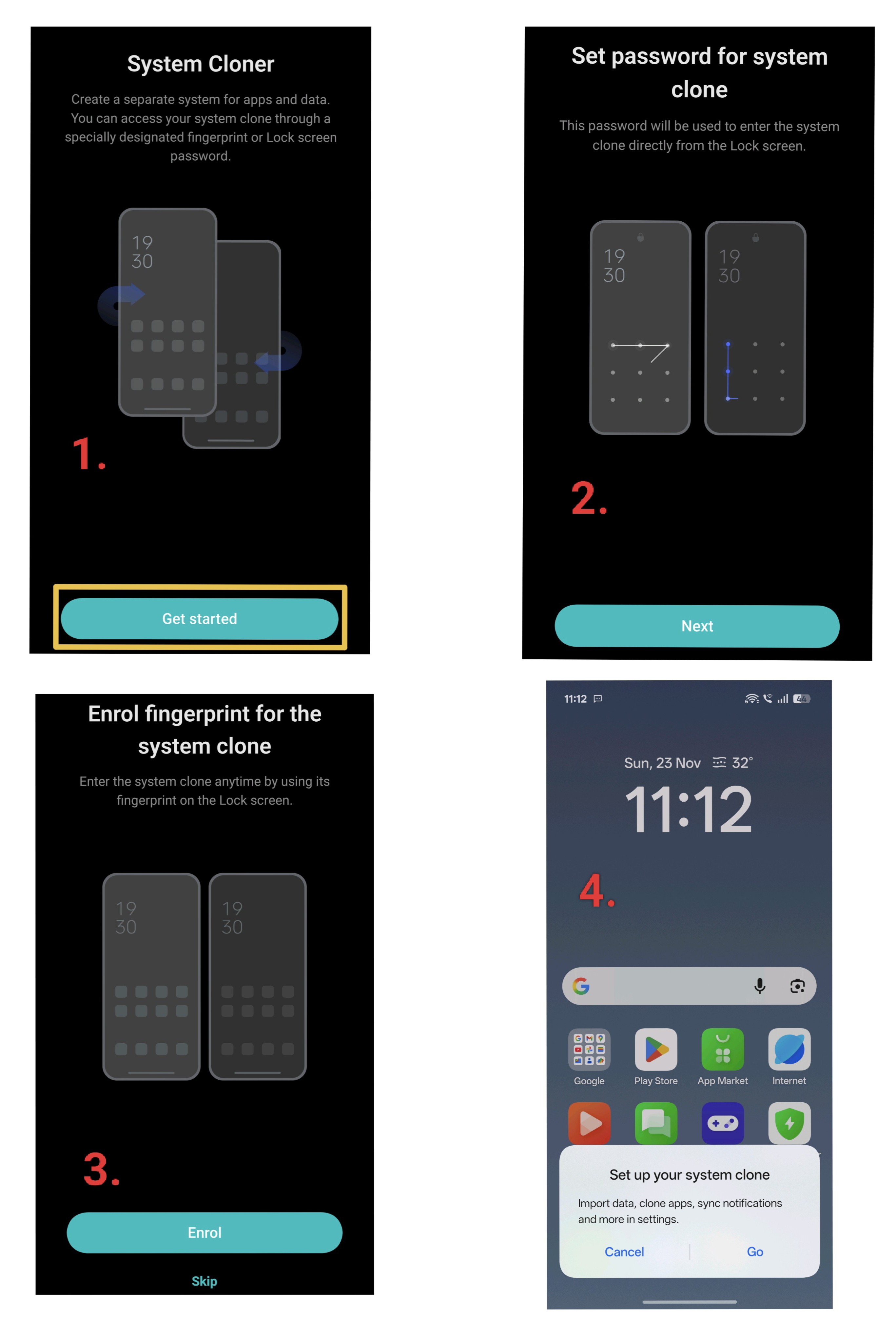 System Cloner!! Next Level Privacy 👀 Must Try Feature