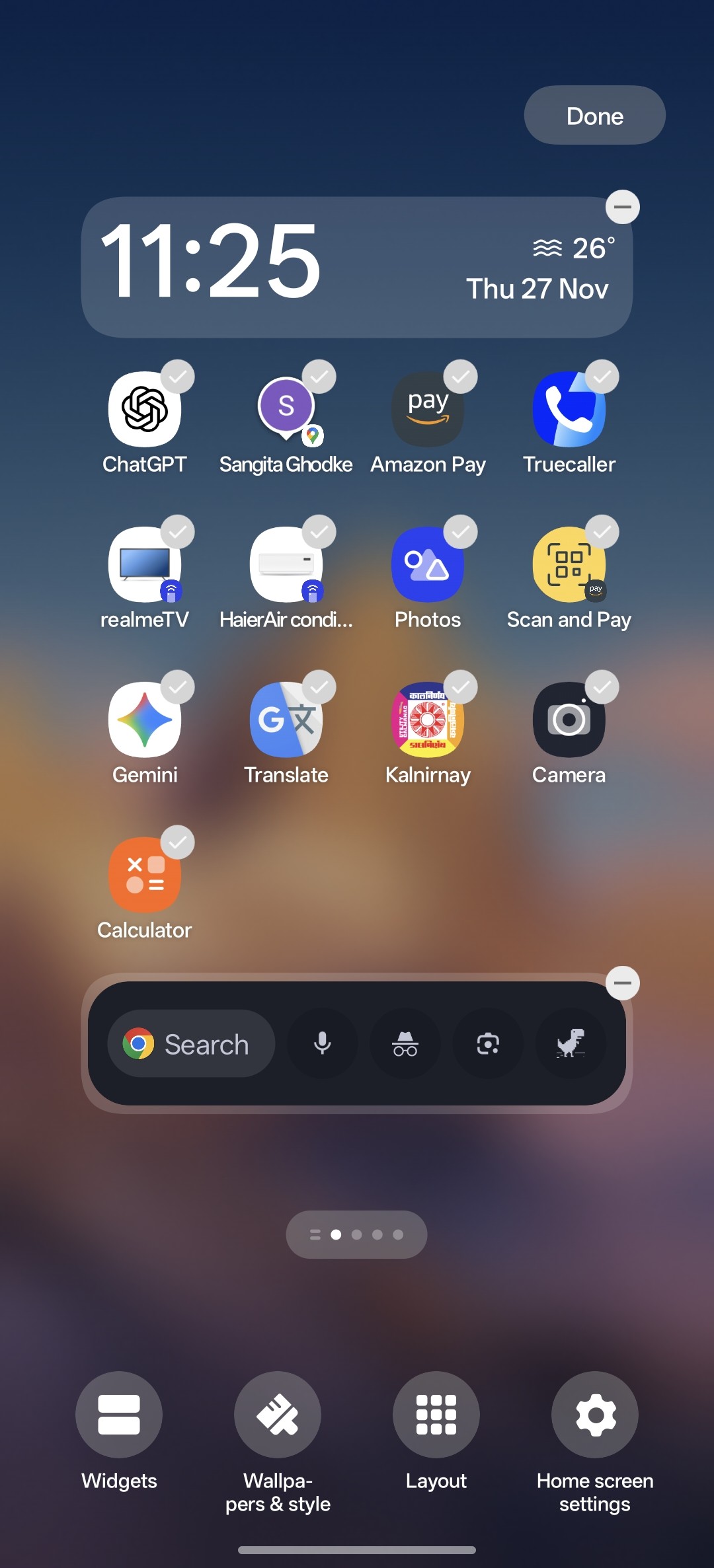 Color OS 16 beta program version CPH2689_16.0.1.302(EX01V120