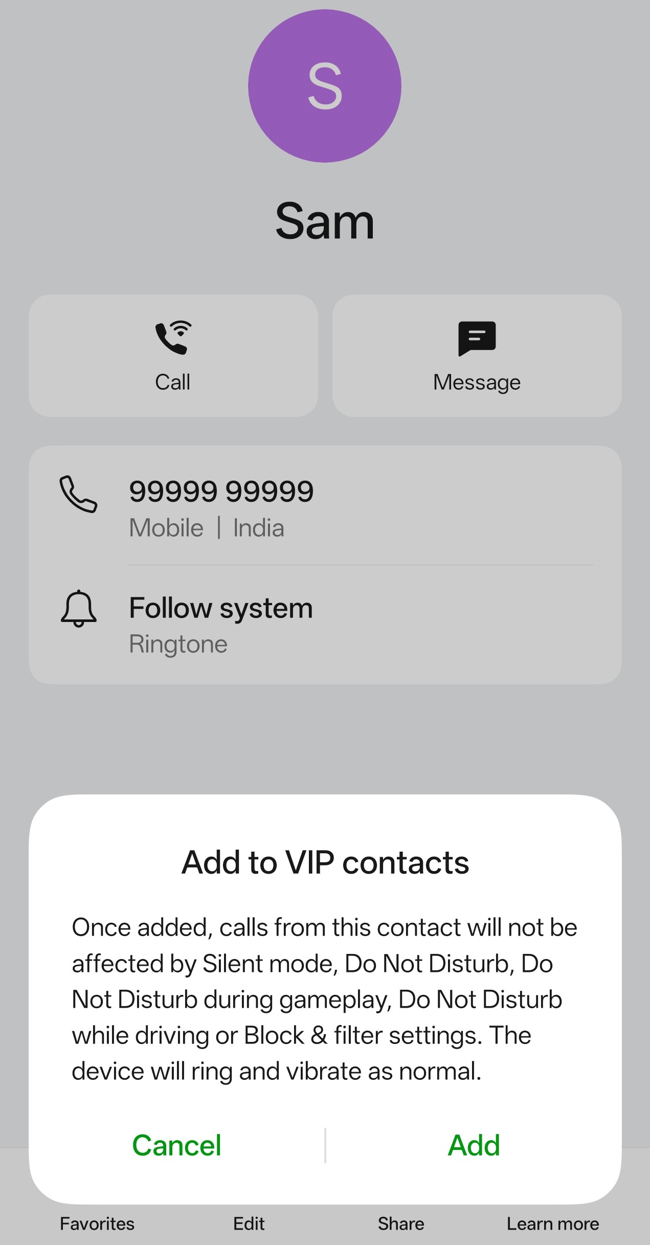 VIP Contacts - This Deserves Attention