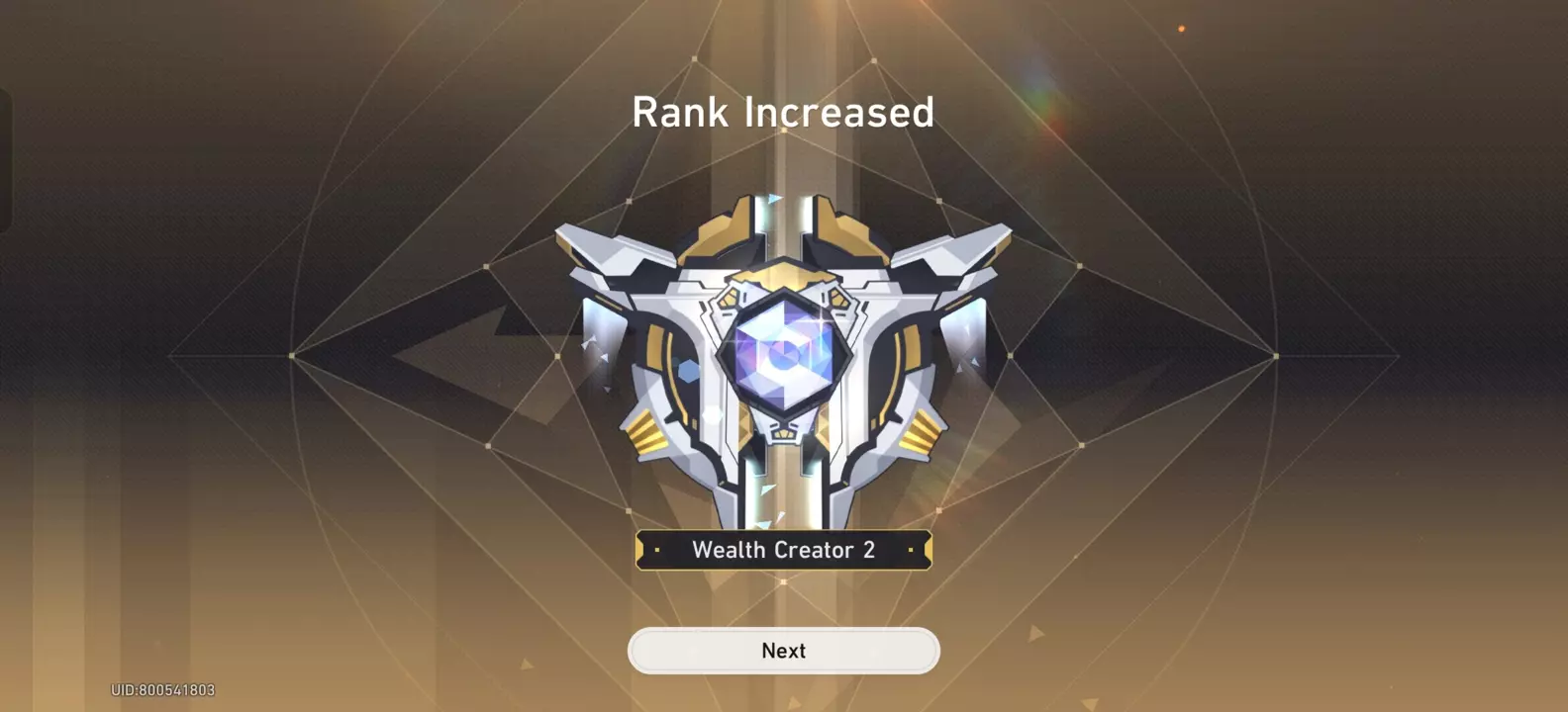 Finally got the peak of the rank, with the popular squad tha