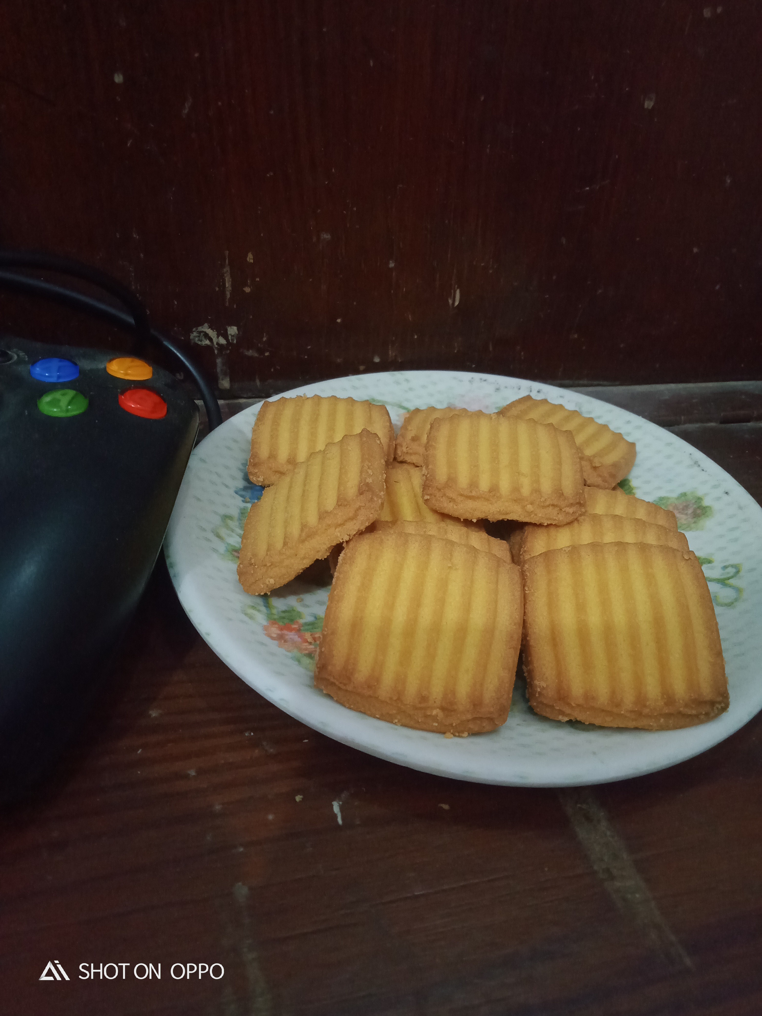 OPPO A5s Mobile camera captured these cookies. Mayfair brand