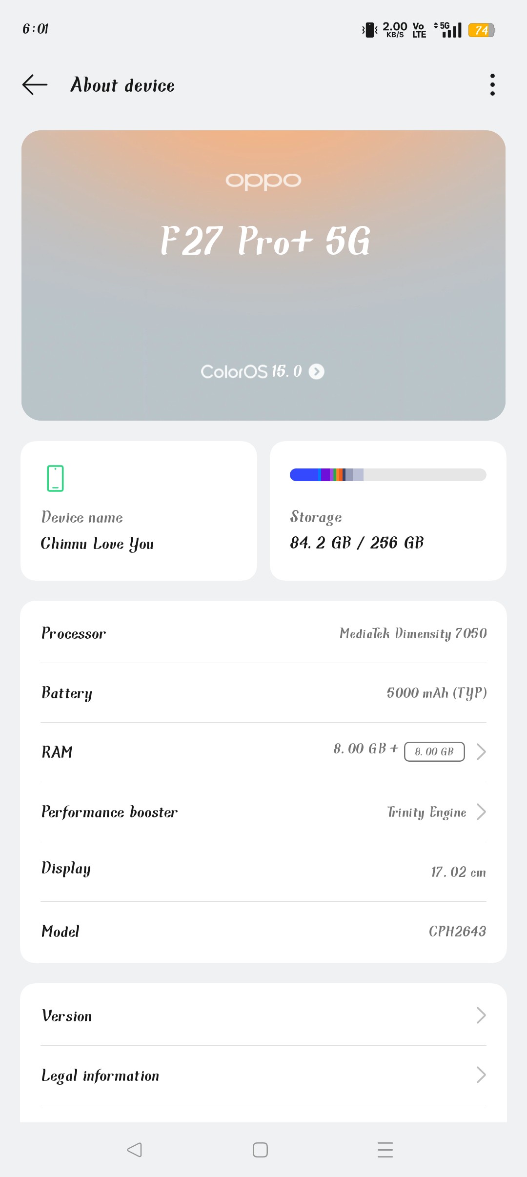 Oppo f27 pro when we get colours 16 version Any update