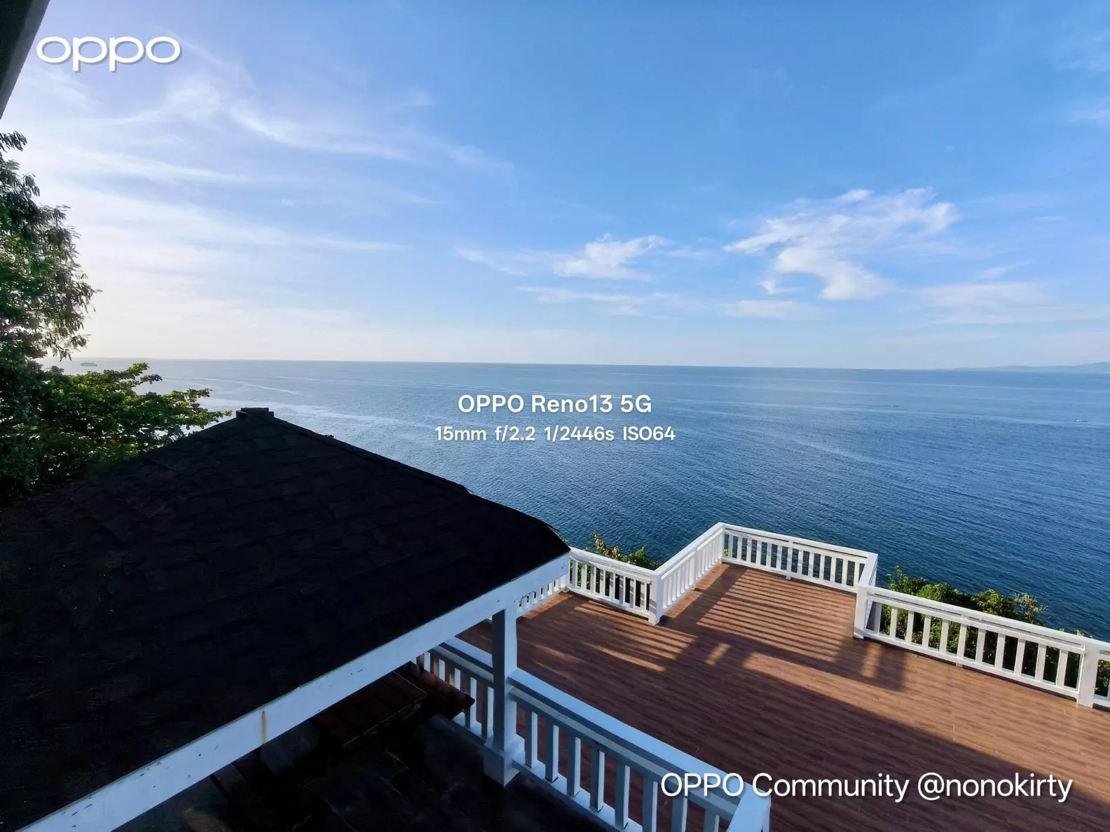 Clear skies, calm water, and a wide open view that’s easy on