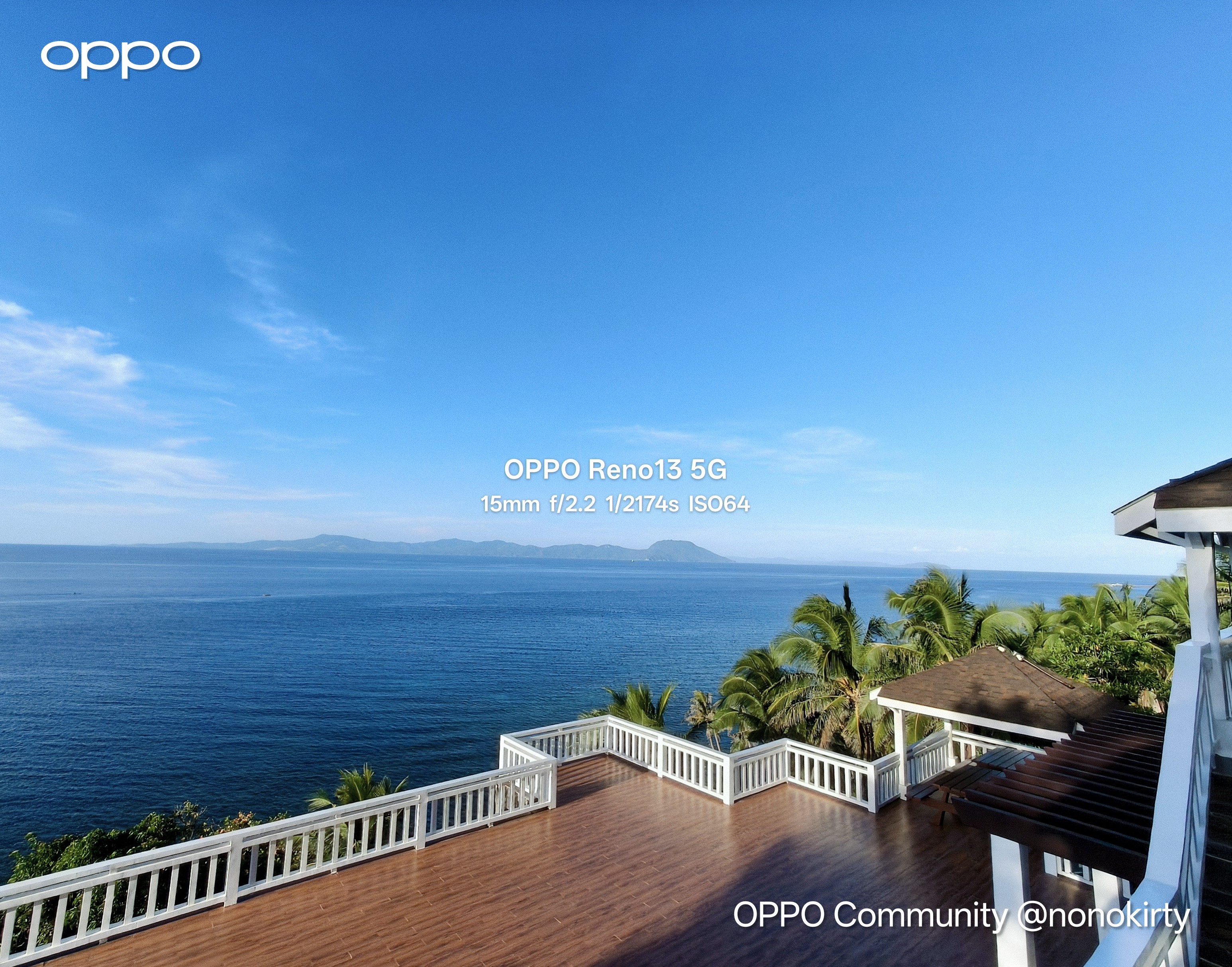 Clear skies, calm water, and a wide open view that’s easy on