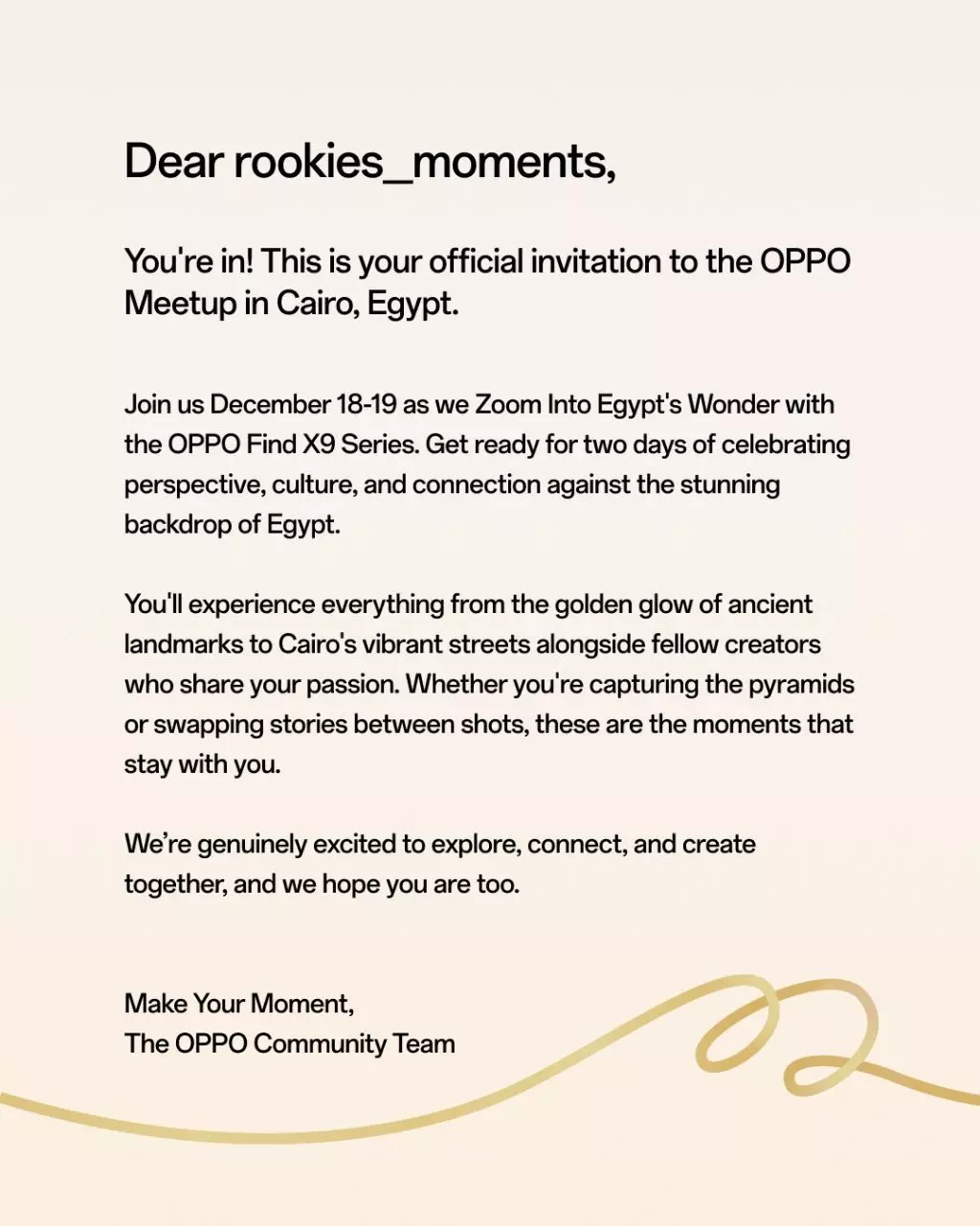 Let's Meetup!! So happy to share with you that I am invited