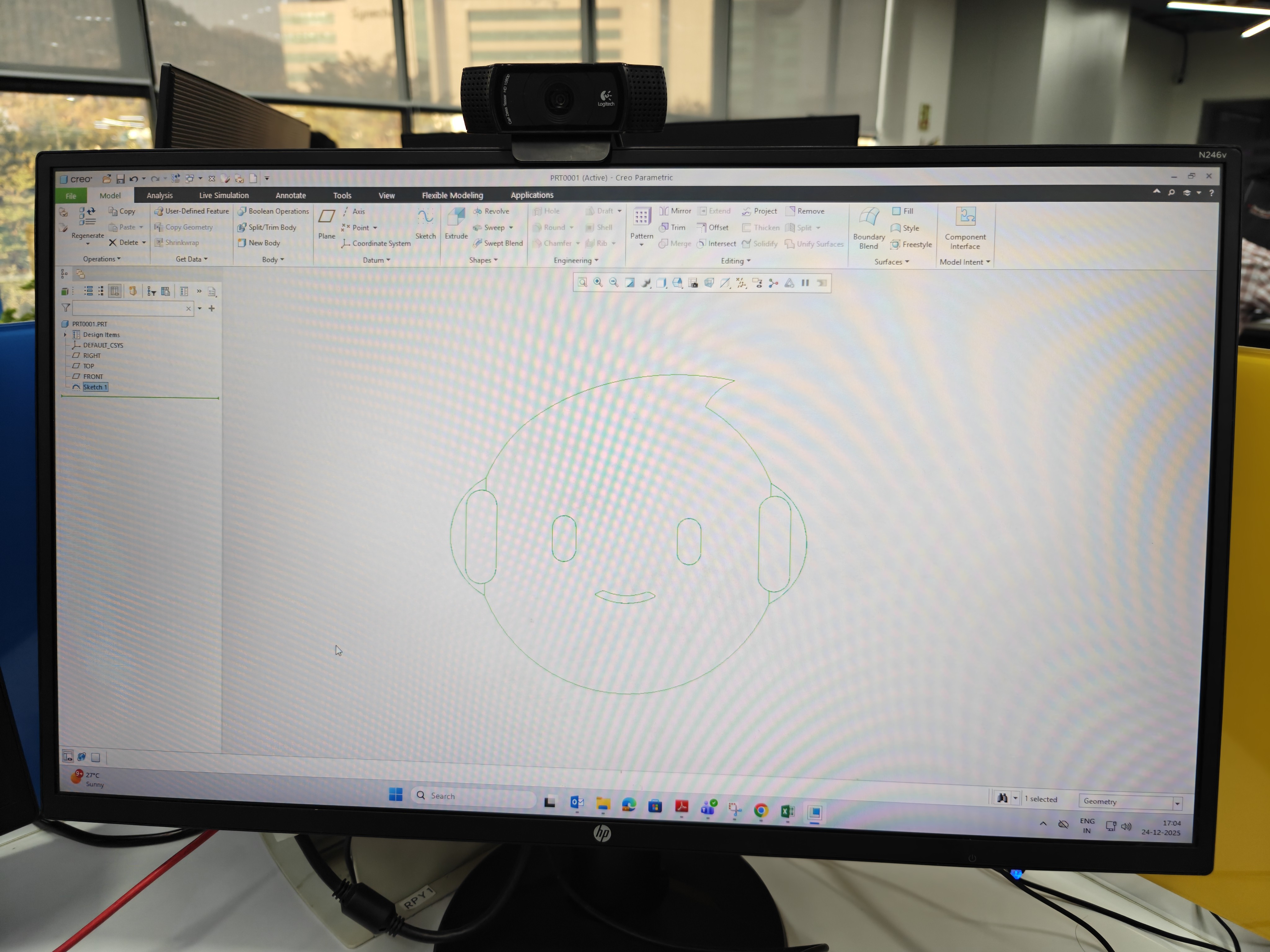 Brought Ollie into my workday, where ideas turn into sketche