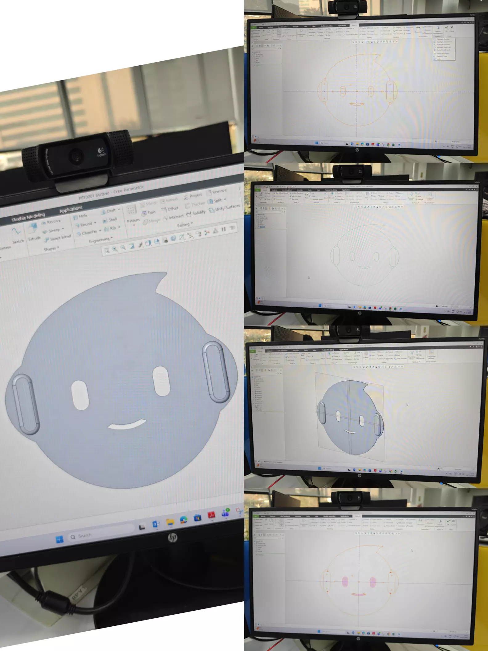 Brought Ollie into my workday, where ideas turn into sketche