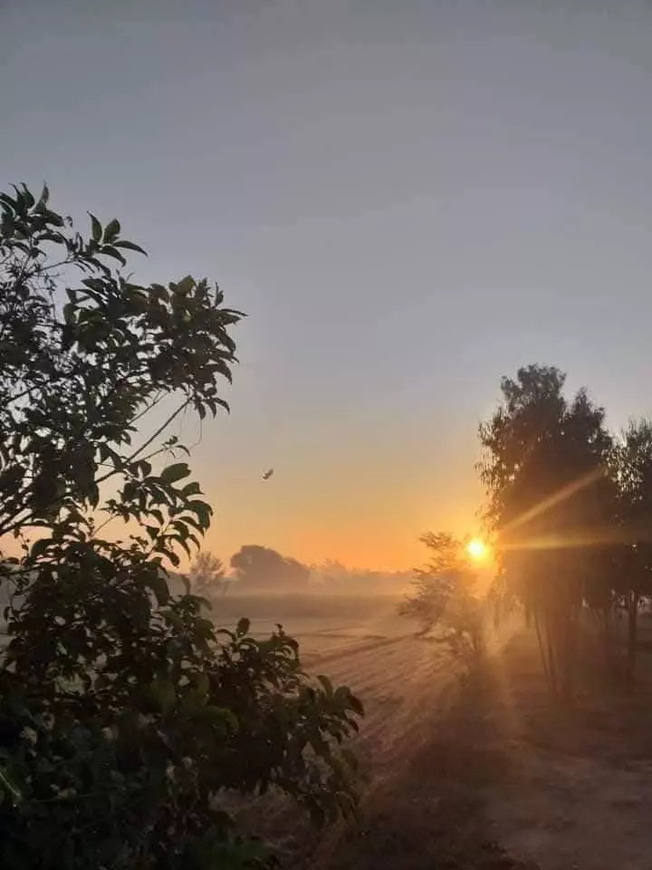 Goodbye, O sad ray of the setting sun, Goodbye, last night o