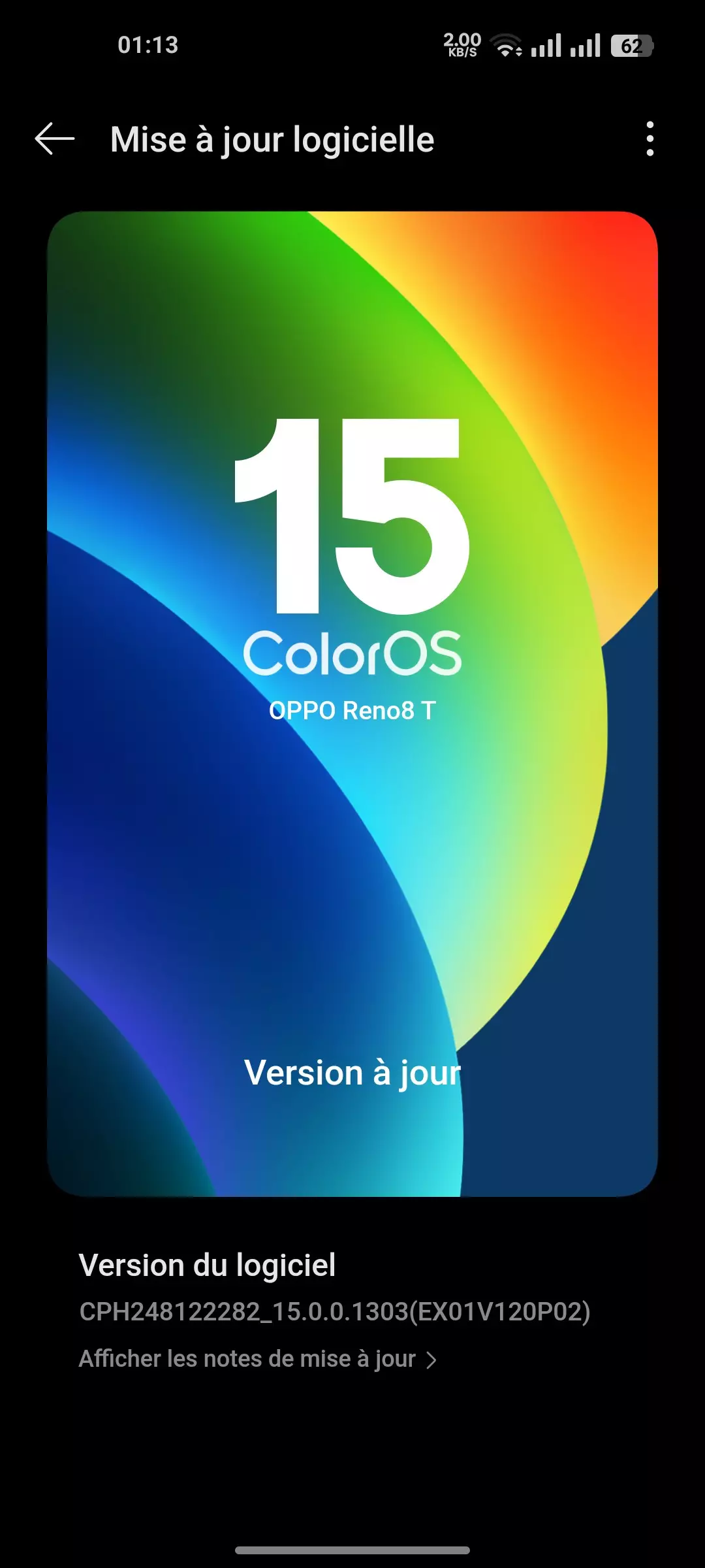 Will Colors OS 16 be available on this device? If so, when?