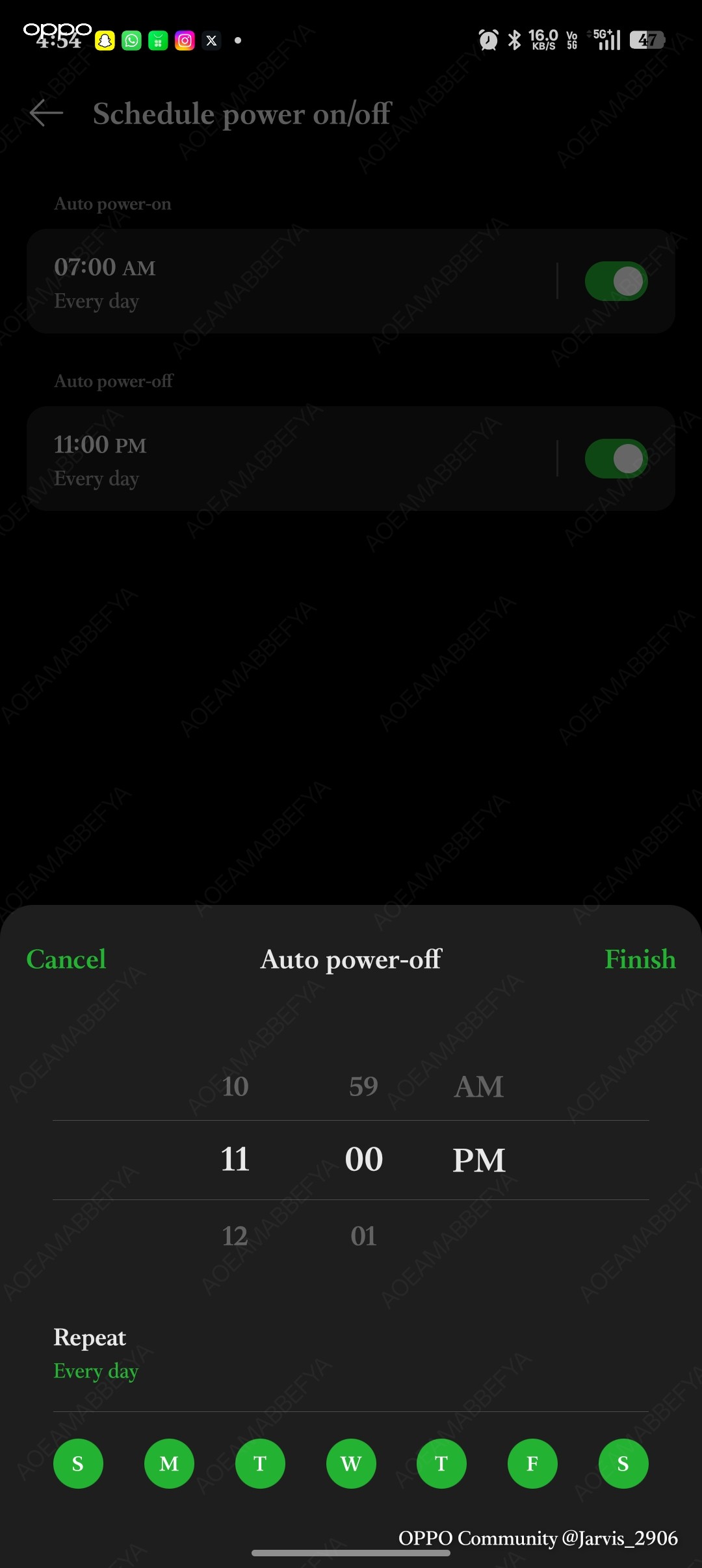 How to Use Scheduled Power On & Off in ColorOS