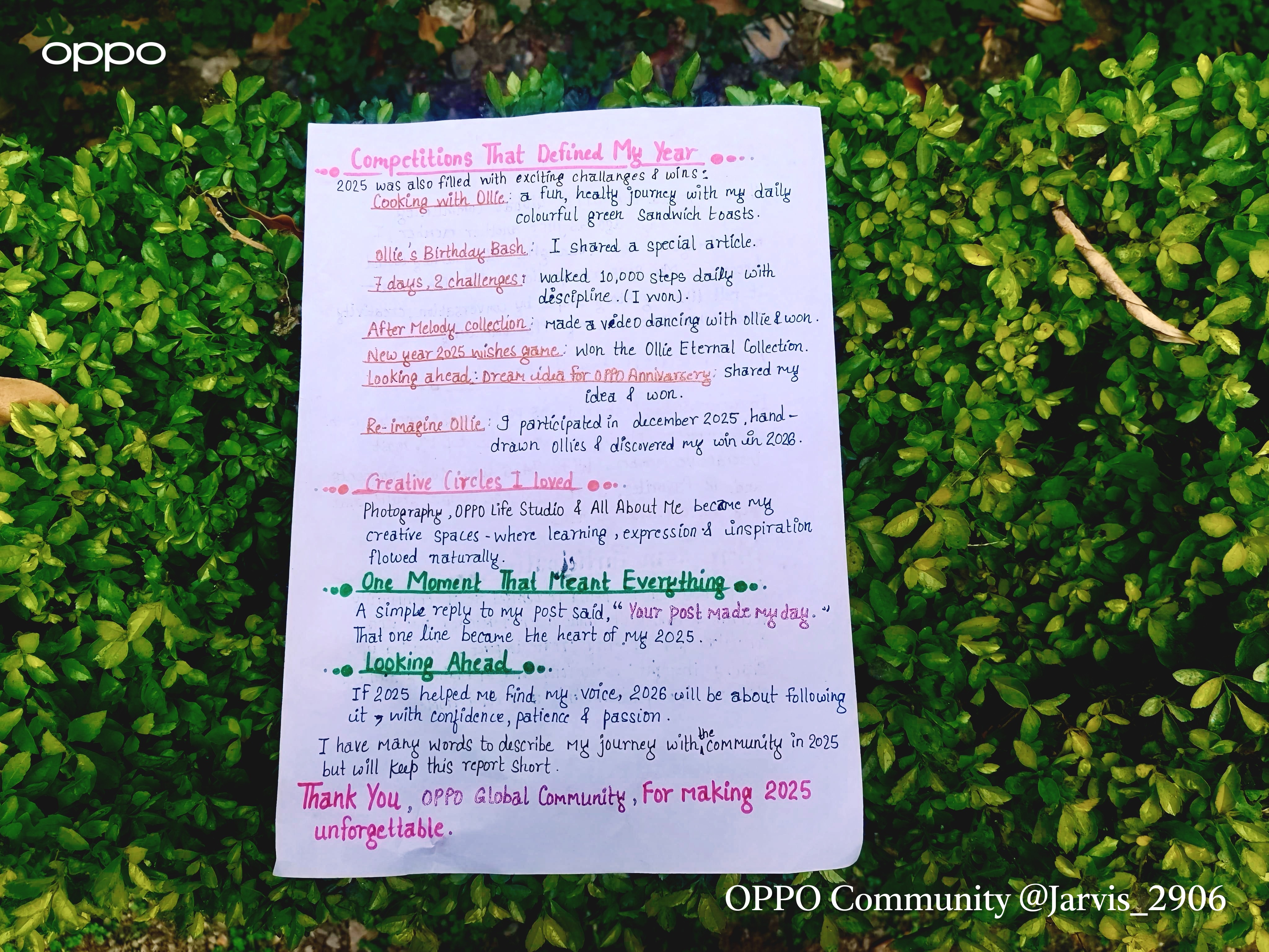 From a Member to a Storyteller: My OPPO Community Journey of 2025