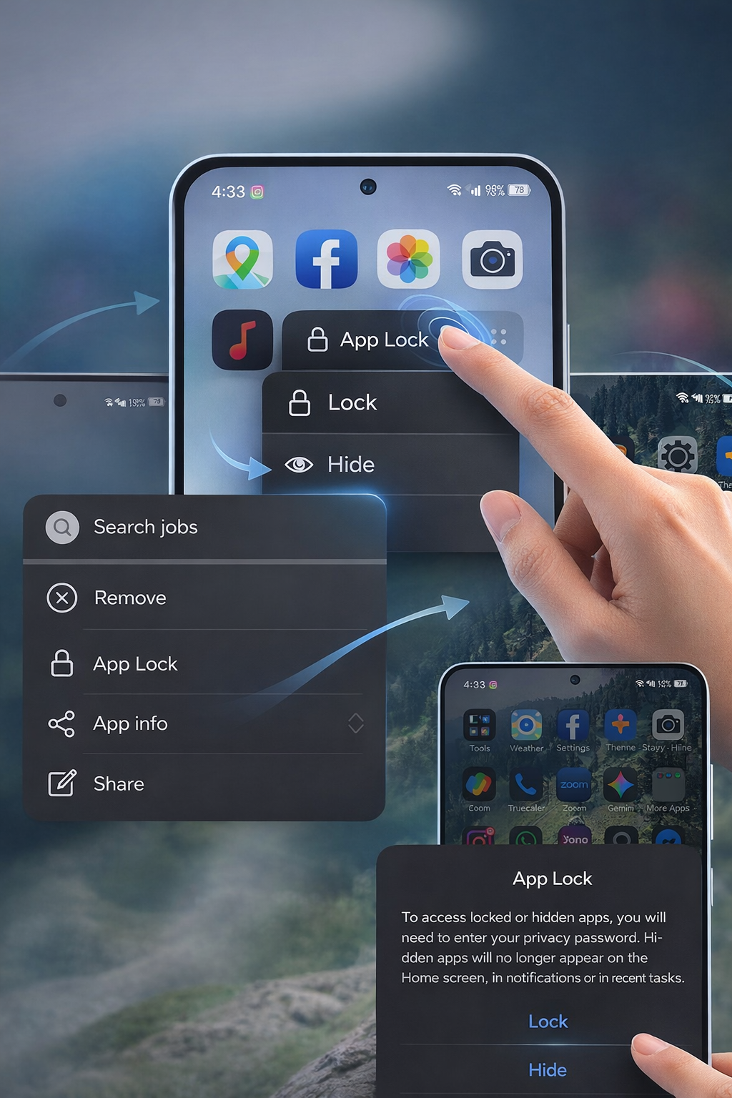 Privacy at Your Fingertips: Lock & Hide Apps Instantly