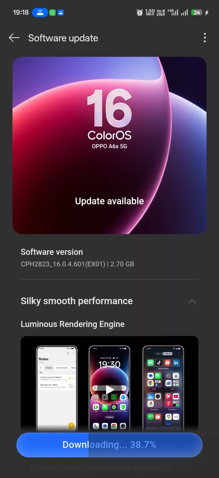 I got the Color OS 16 beta version on Oppo A6x 5G