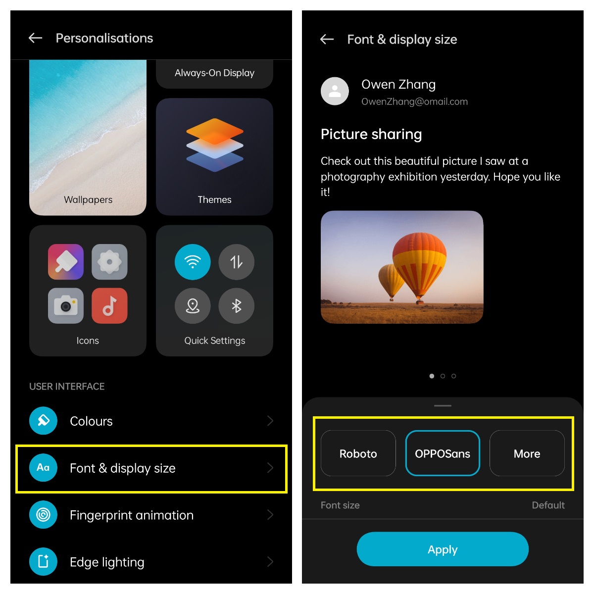 How to personalize your OPPO devices running on ColorOS 12 or later?