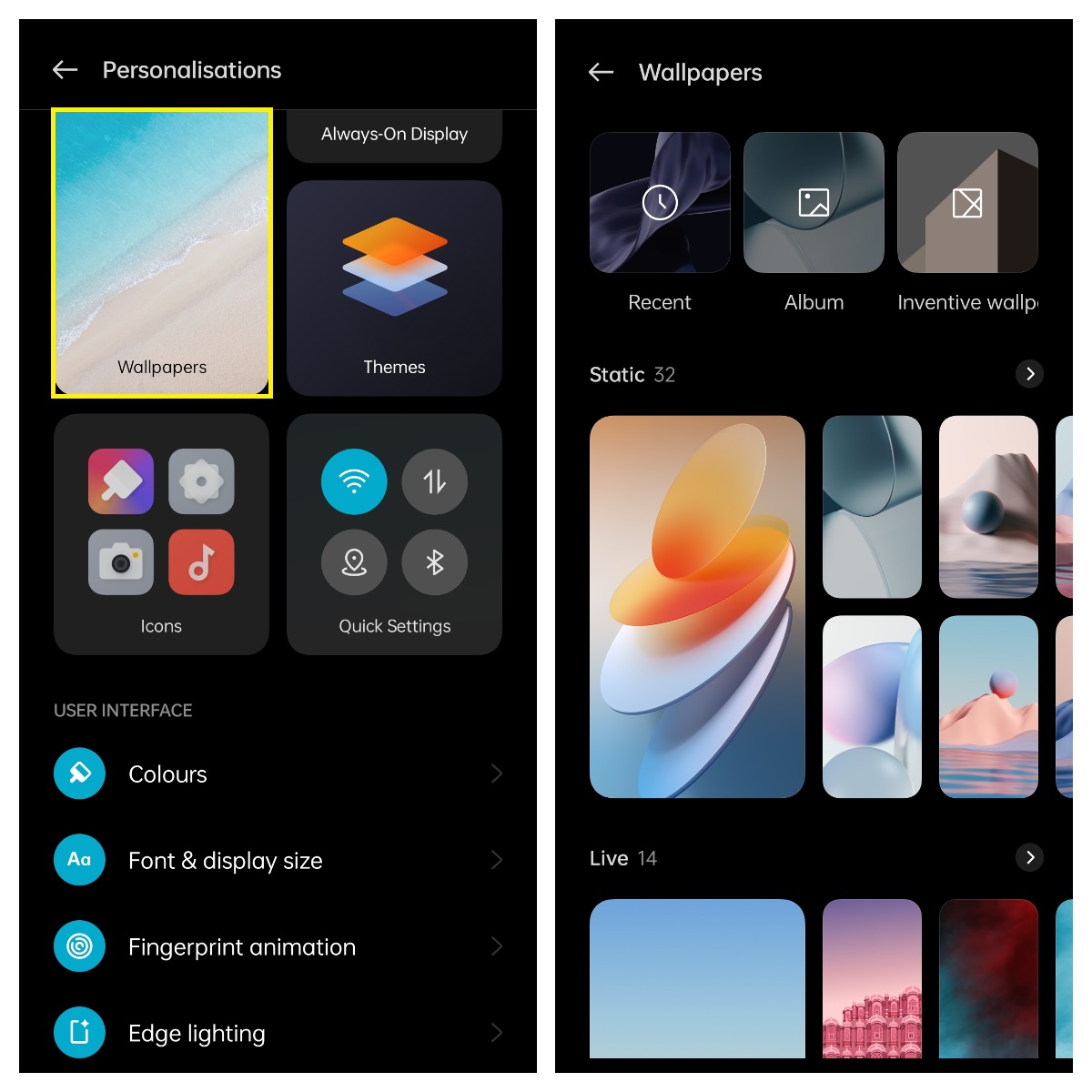 How to personalize your OPPO devices running on ColorOS 12 or later?