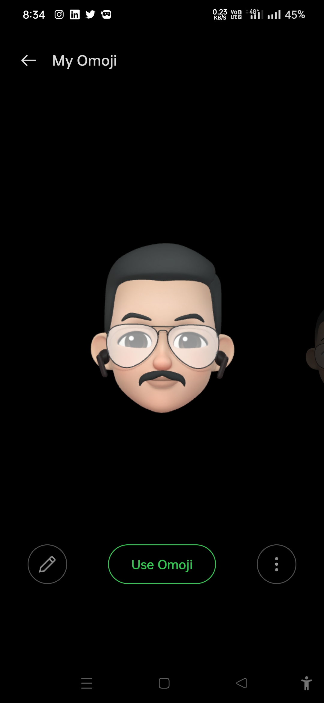 How can you create your Omoji. This feature is on the Reno8